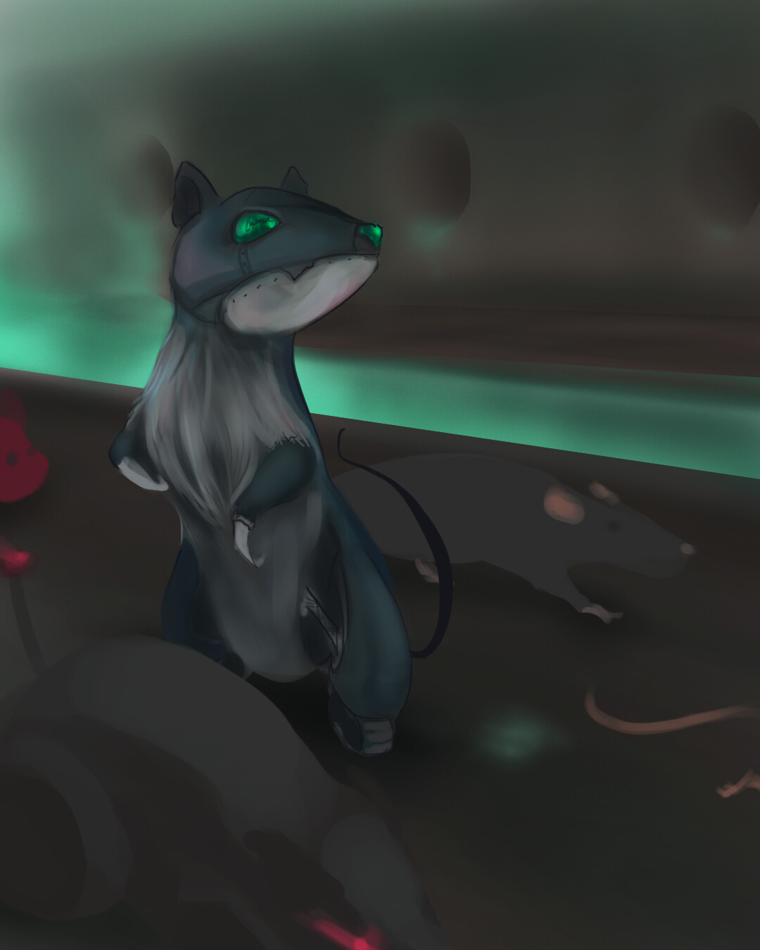 ArtStation - Inktober 2022 inktober - Day 2 Scurry