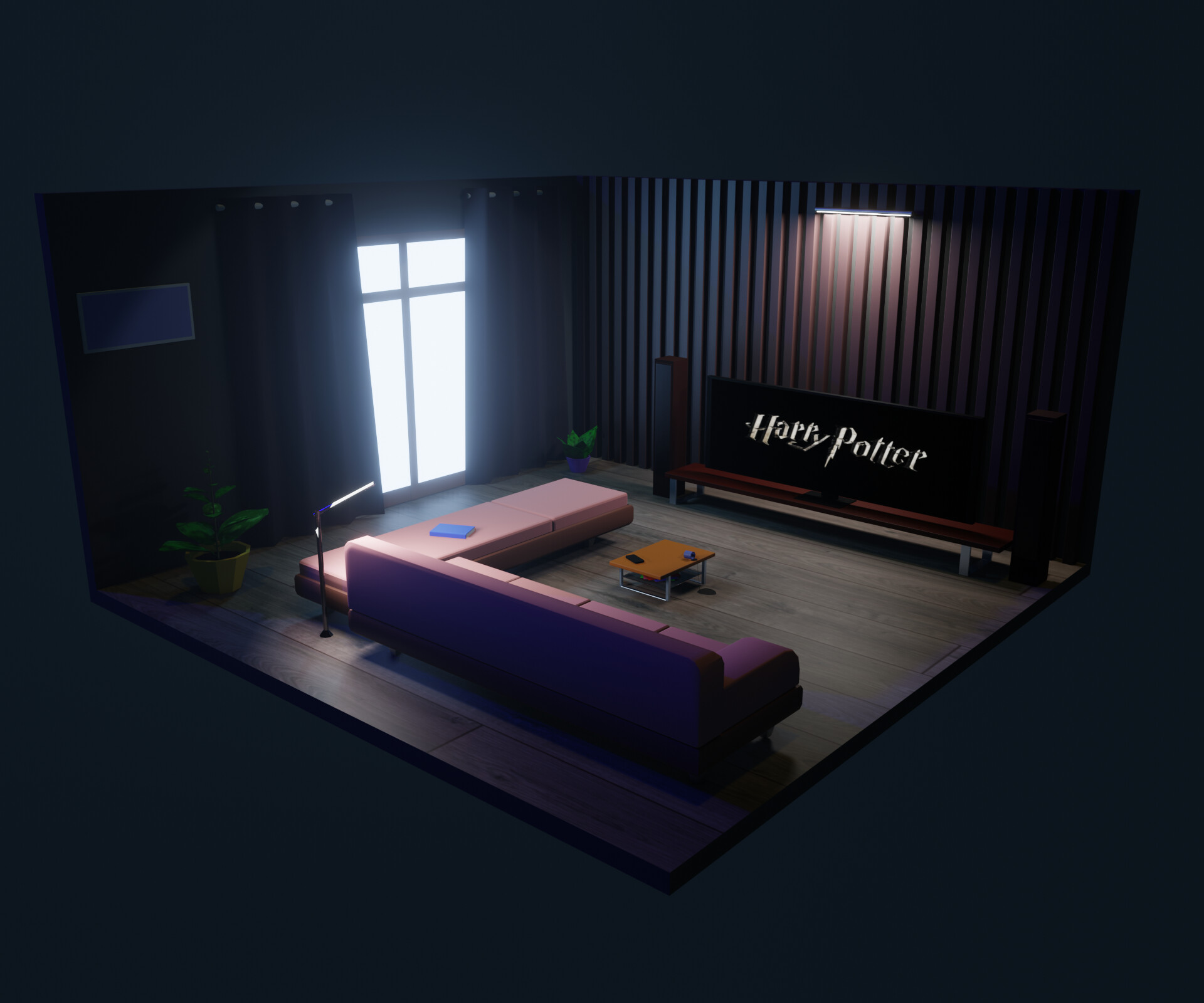 ArtStation - Night room