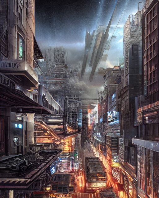 ArtStation - A.I. Streetscape