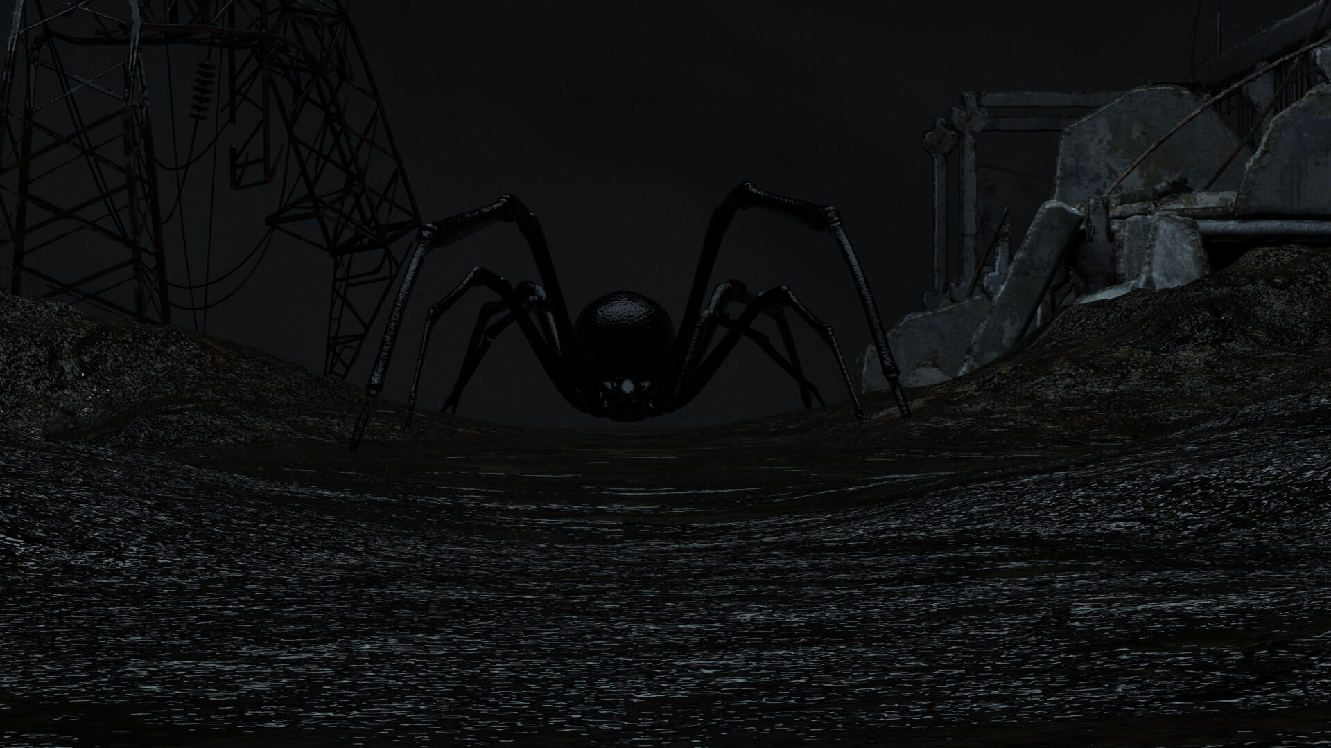 ArtStation - Spider render