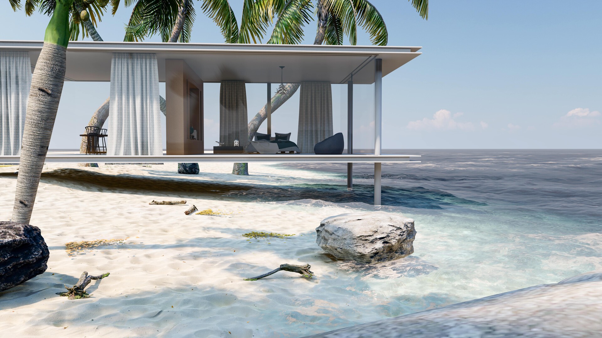 ArtStation - Beach House