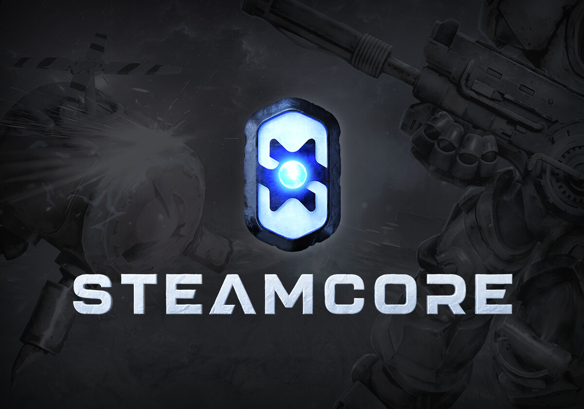 ArtStation - Steamcore logo design