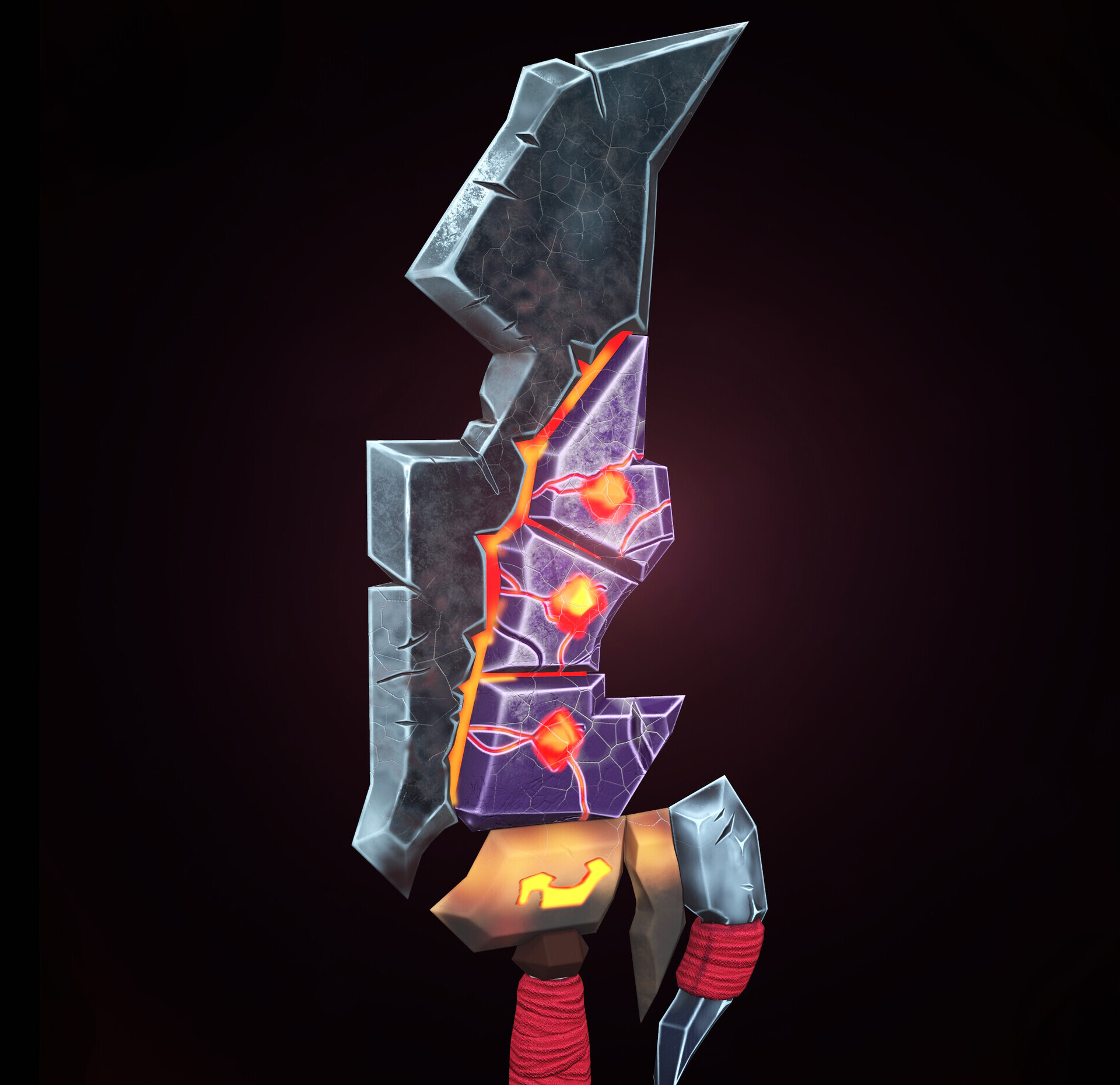 ArtStation - Stylized Weapon