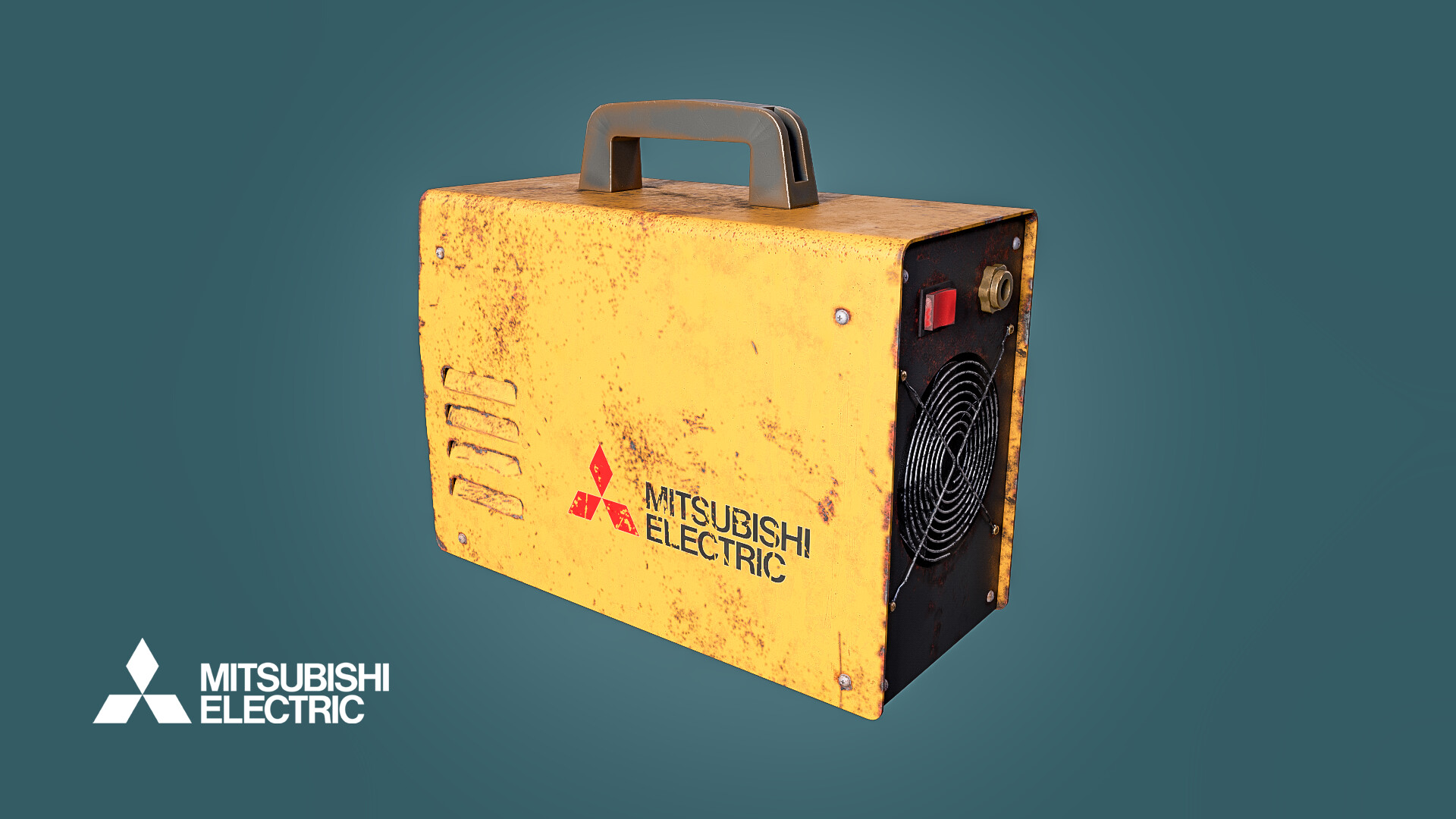 ArtStation - Welding machine - low poly model
