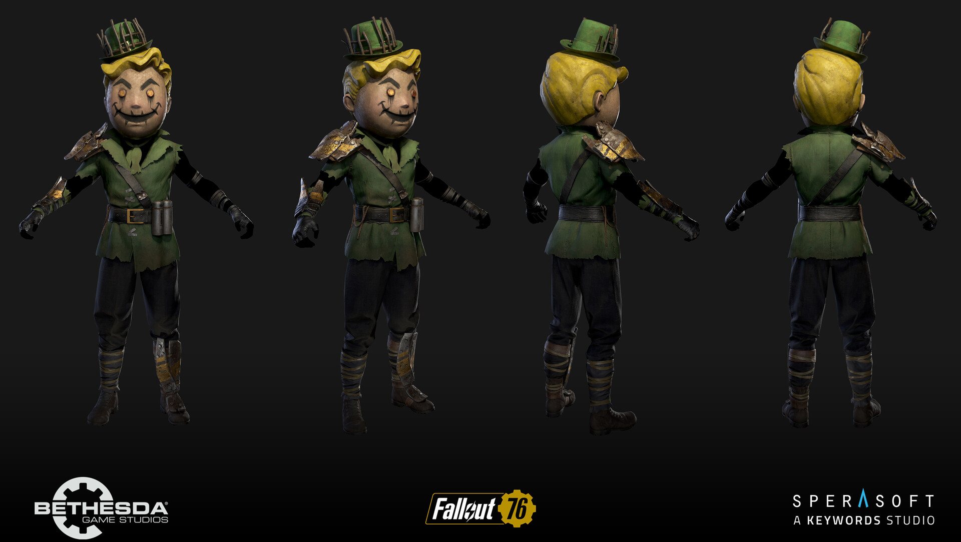 Sperasoft, a Keywords Studio - Fallout 76: Vault Boy Leprechaun Raider