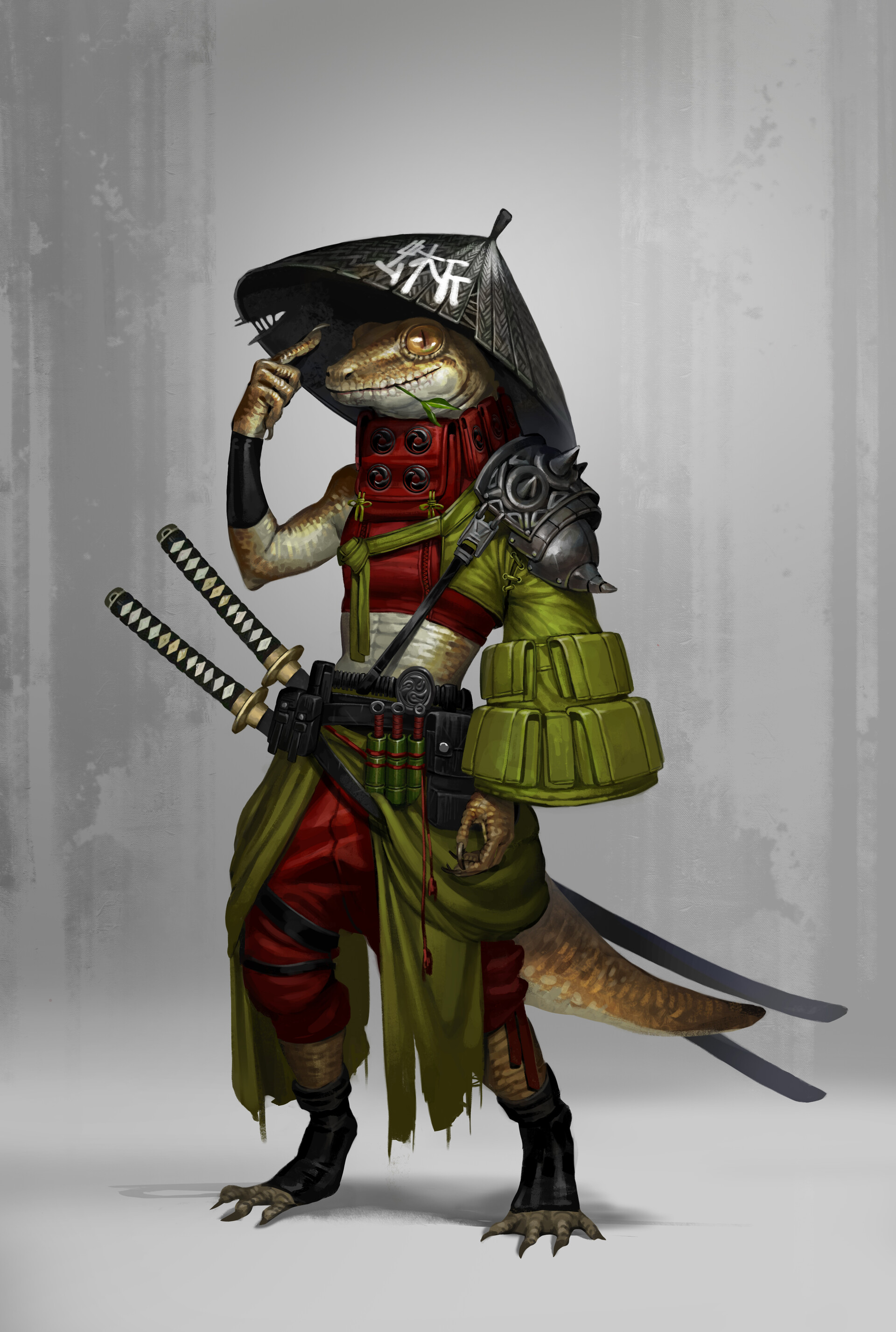 ArtStation - Lizard Swordman