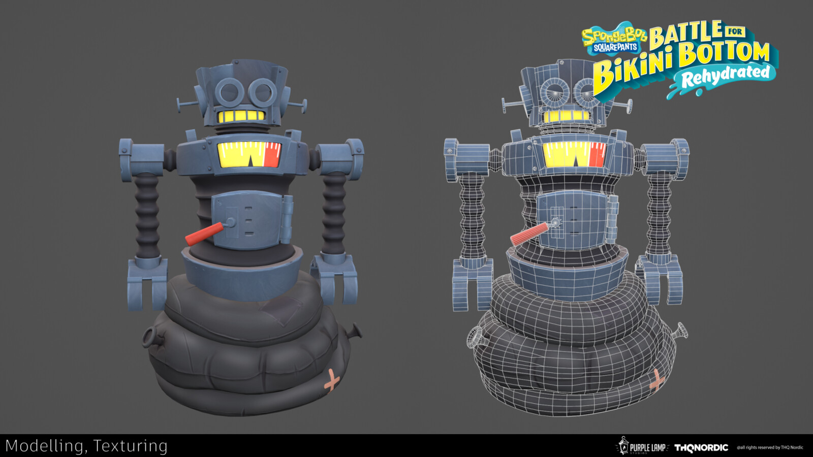 Lukas Prader 3D Artist - Spongebob Rehydrated Characters