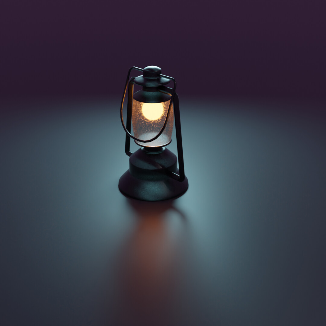 ArtStation - Lantern 3D Blender Model