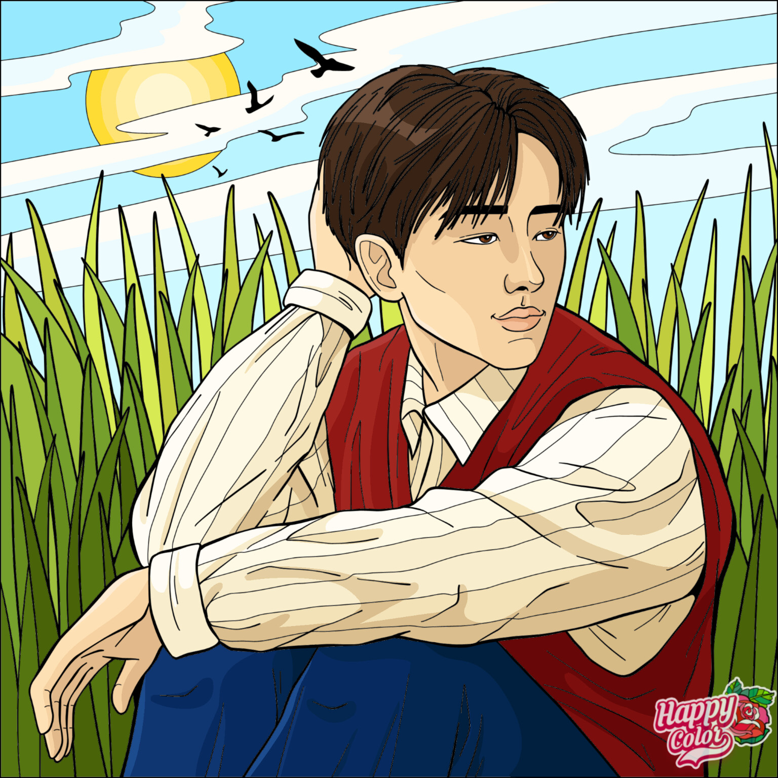 ArtStation - Handsome Boy 🤩