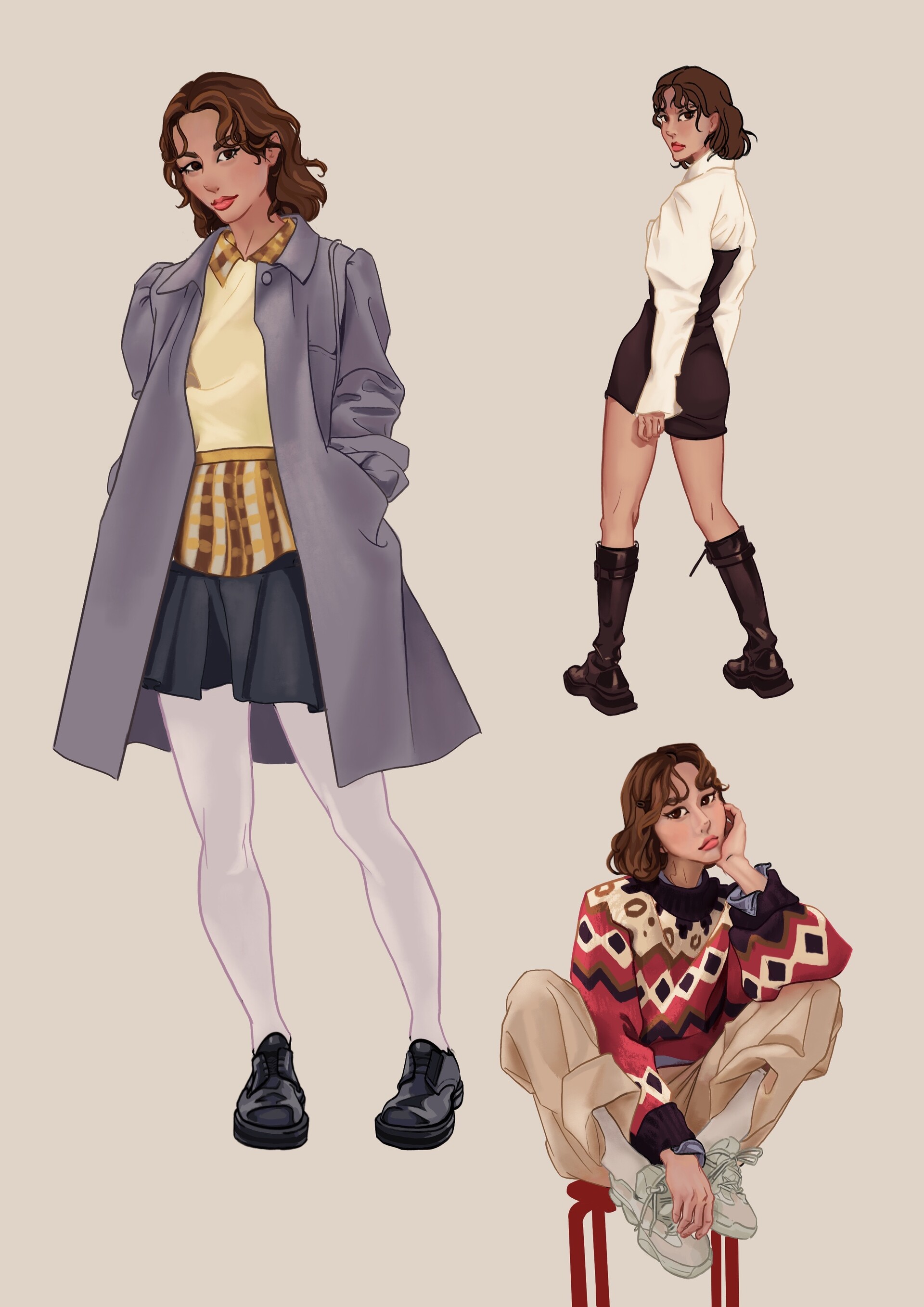 ArtStation - Mila Poses