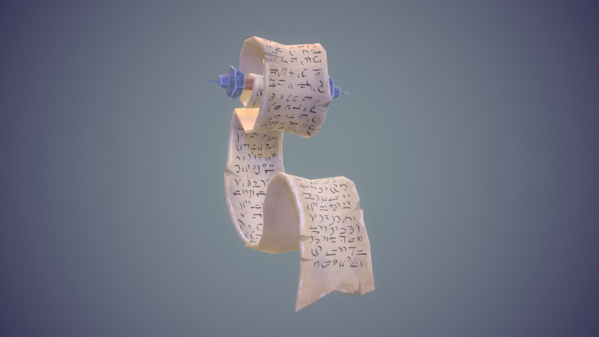ArtStation - Stylized Scroll