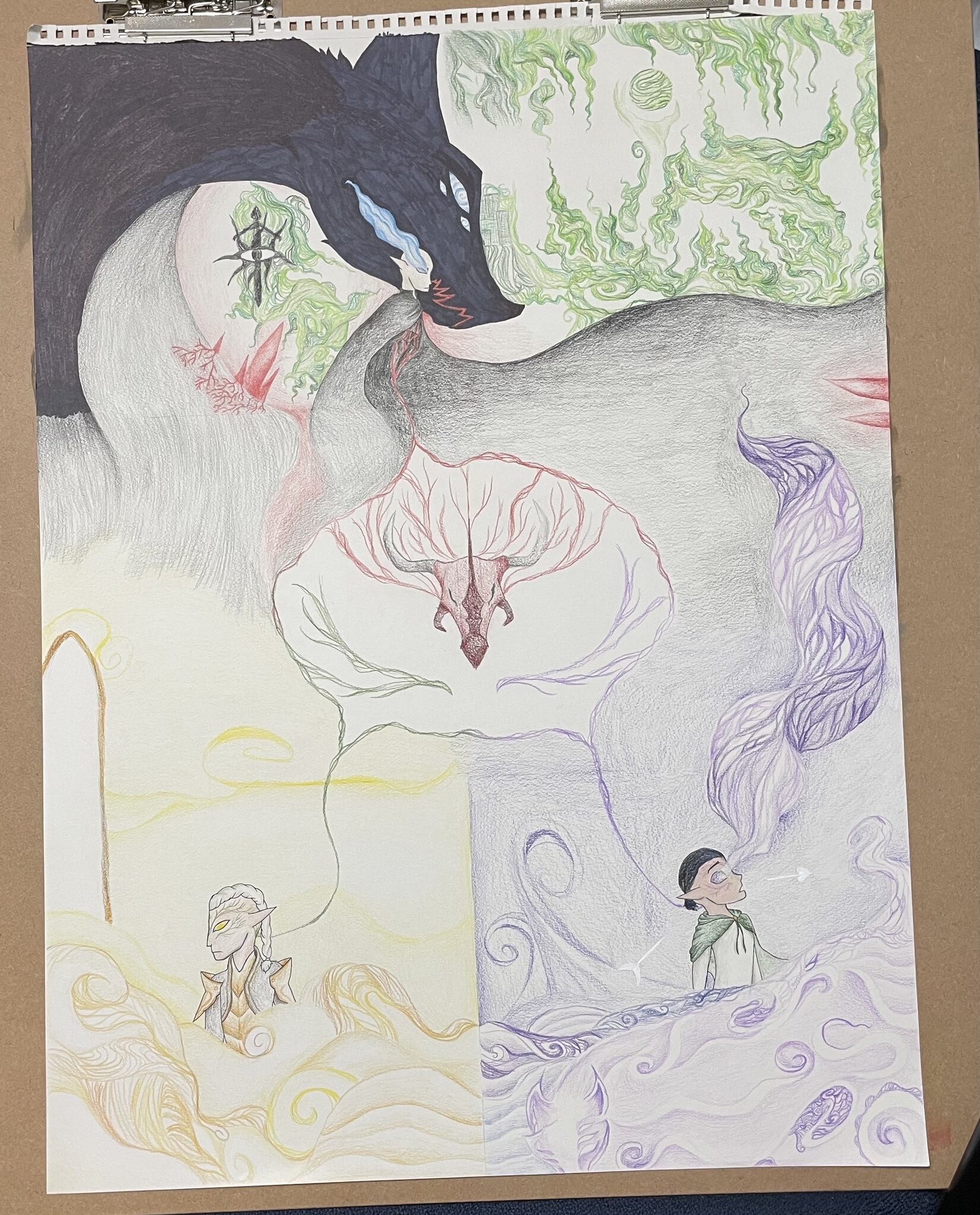 ArtStation - Three Ancient Elves