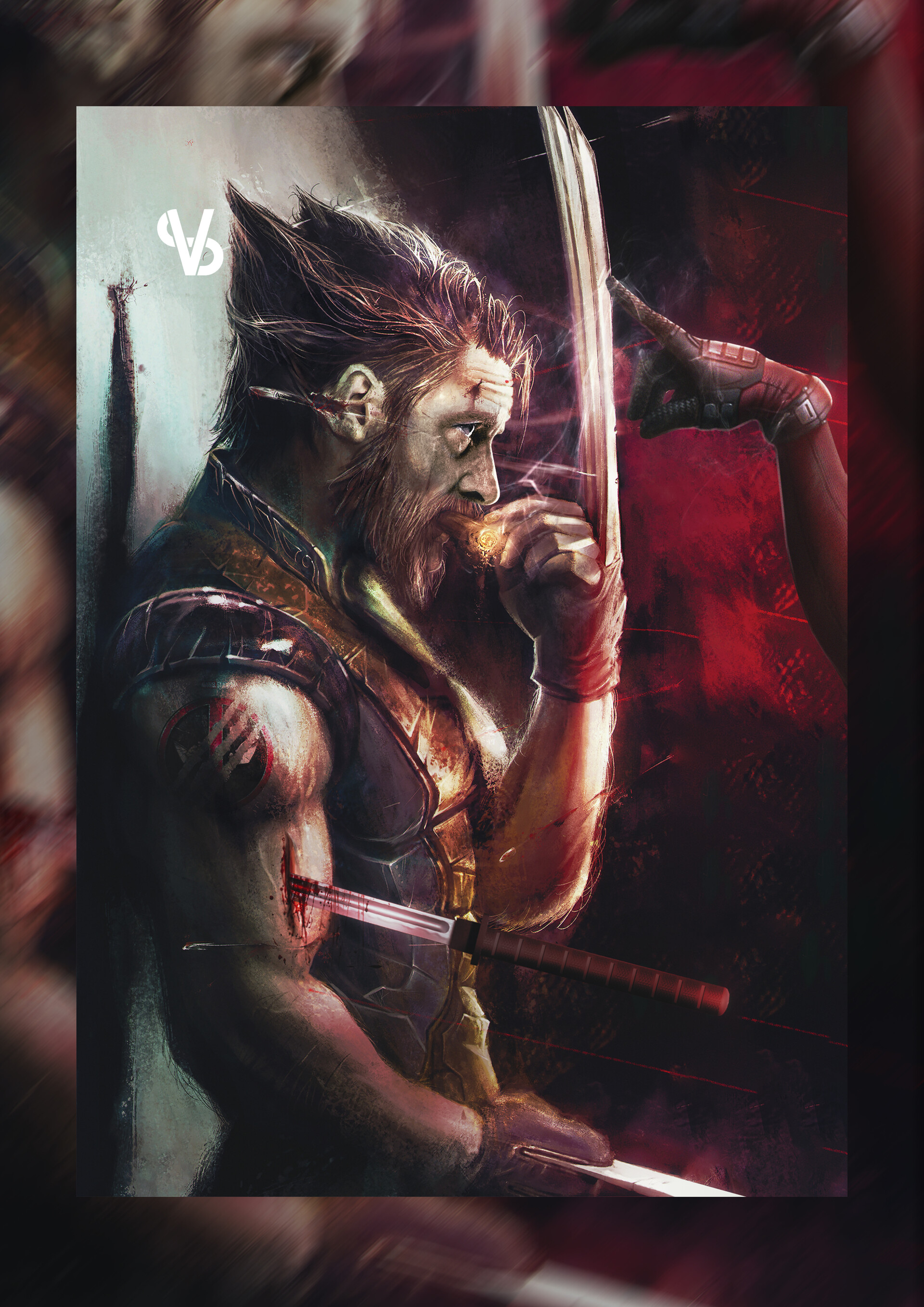 ArtStation - Hugh Jackman Wolverine MCU - Concept Art