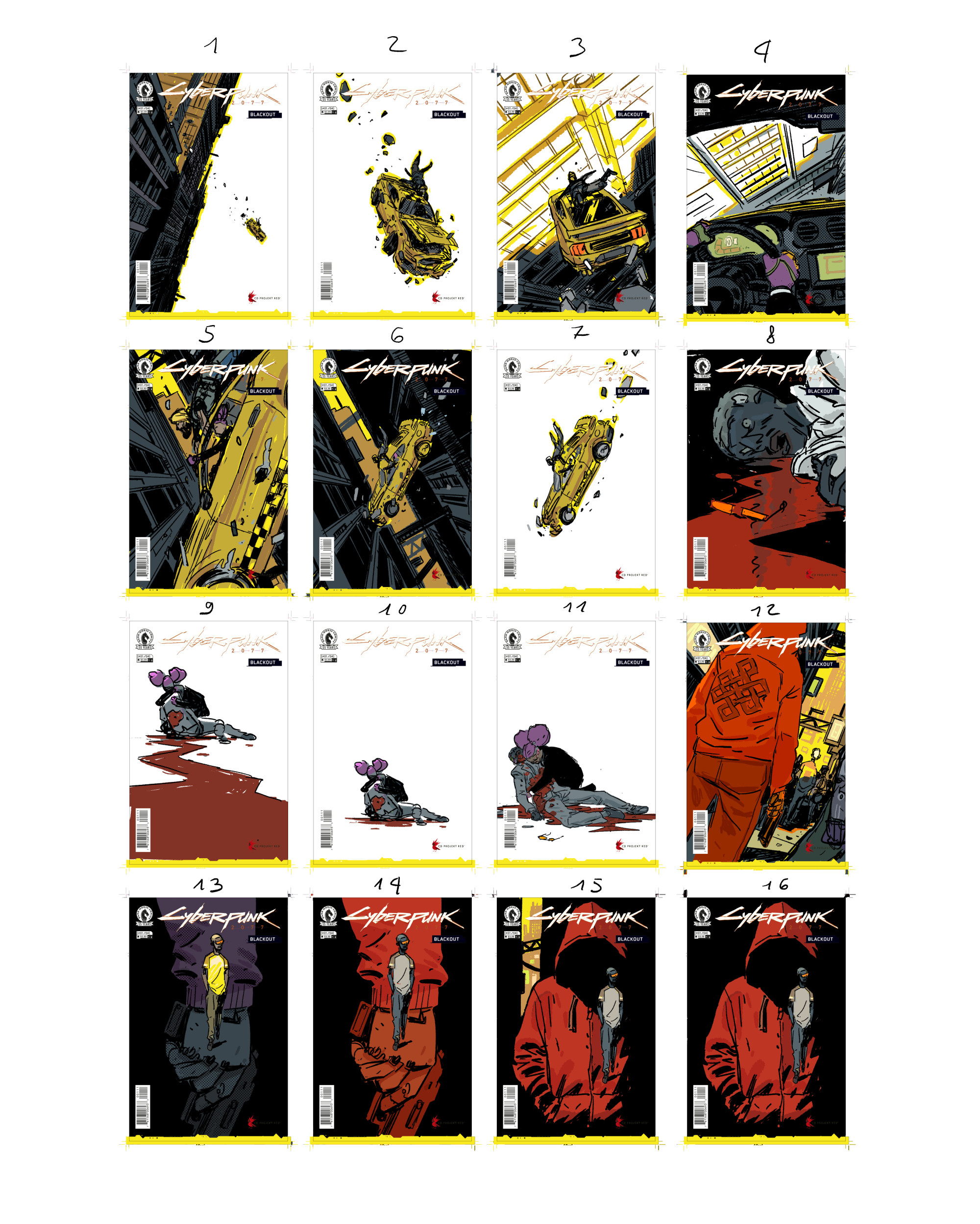Roberto Ricci - Cyberpunk 2077 "Blackout" Issue 4 (Cover)