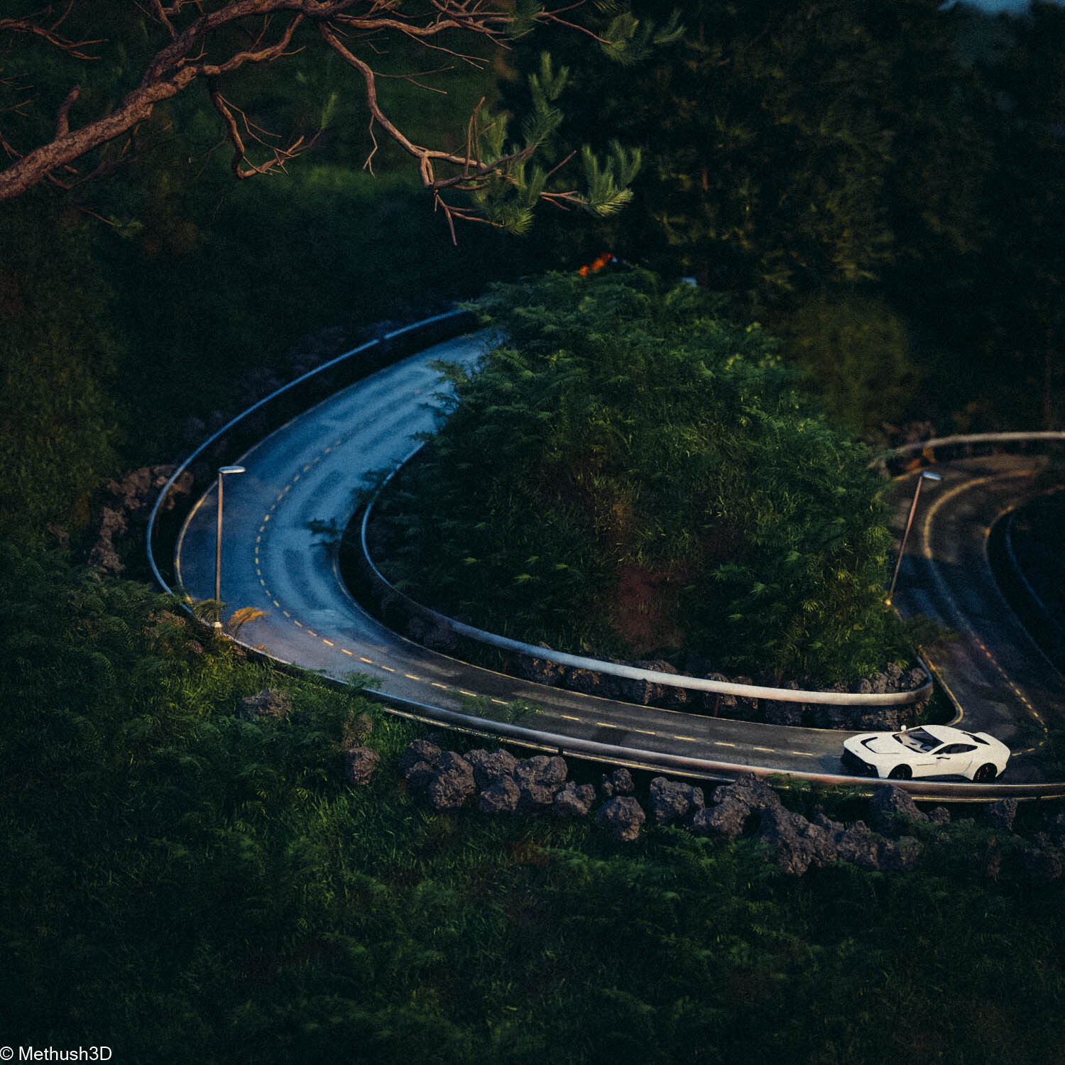 Methush Anjula Thamel - Mountain Roads!