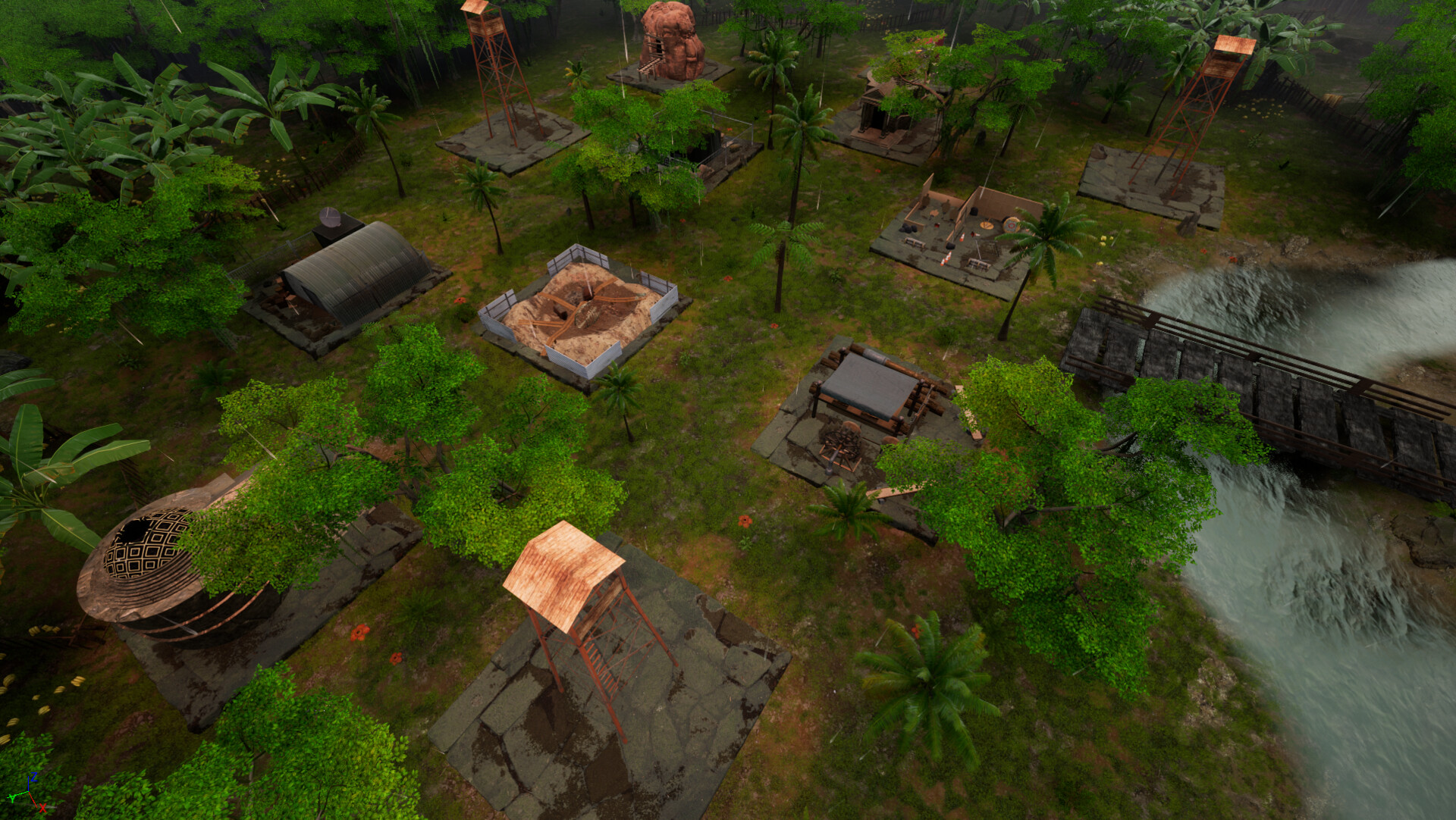 Yasindu Nethmina - Monkey Empire Village Map UE5 Level Design ...