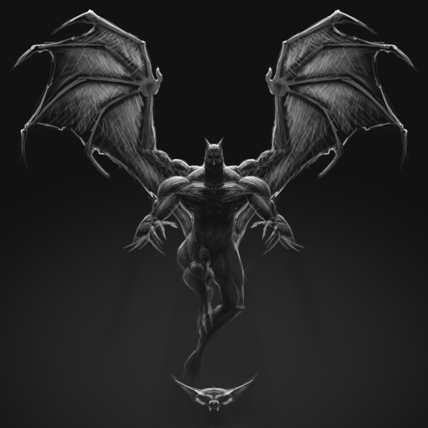 ArtStation - Alternative Batman fanart practice