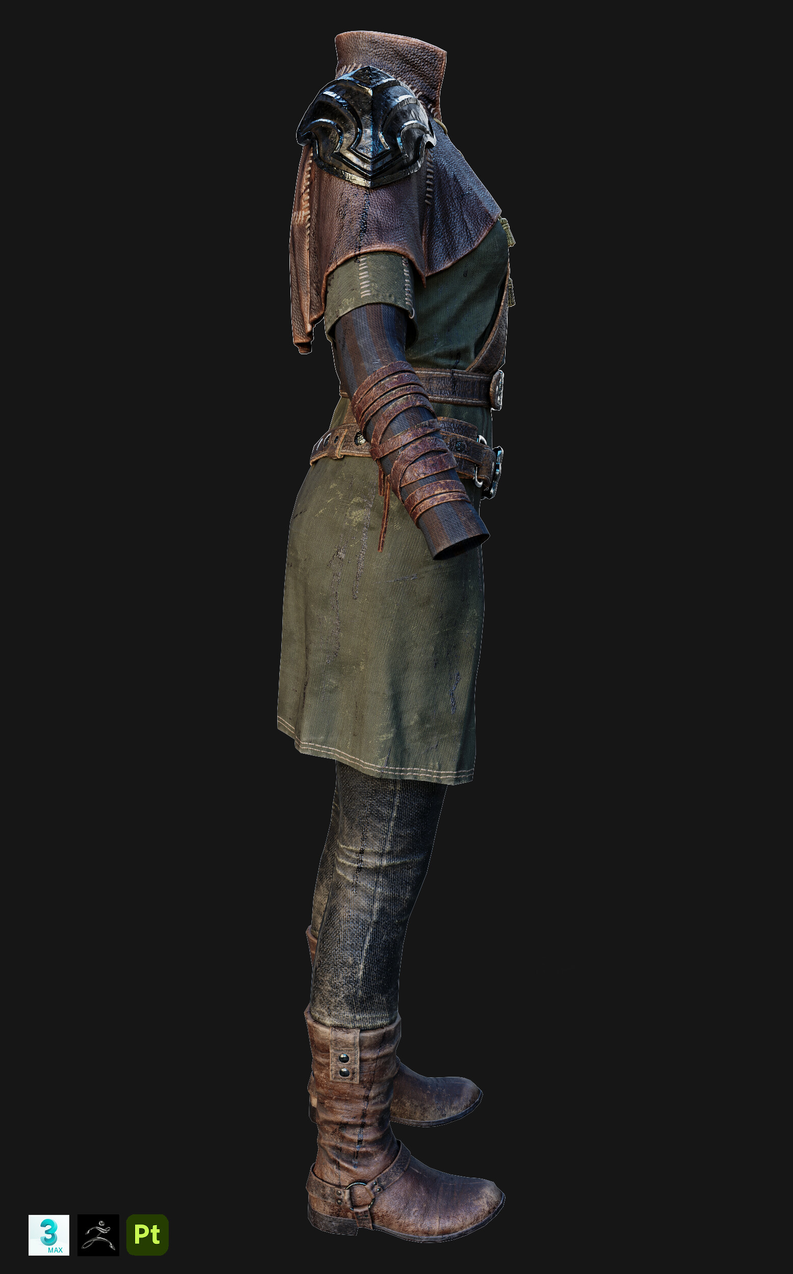 Huntress armor by jeongmin Park — ProUser.Me