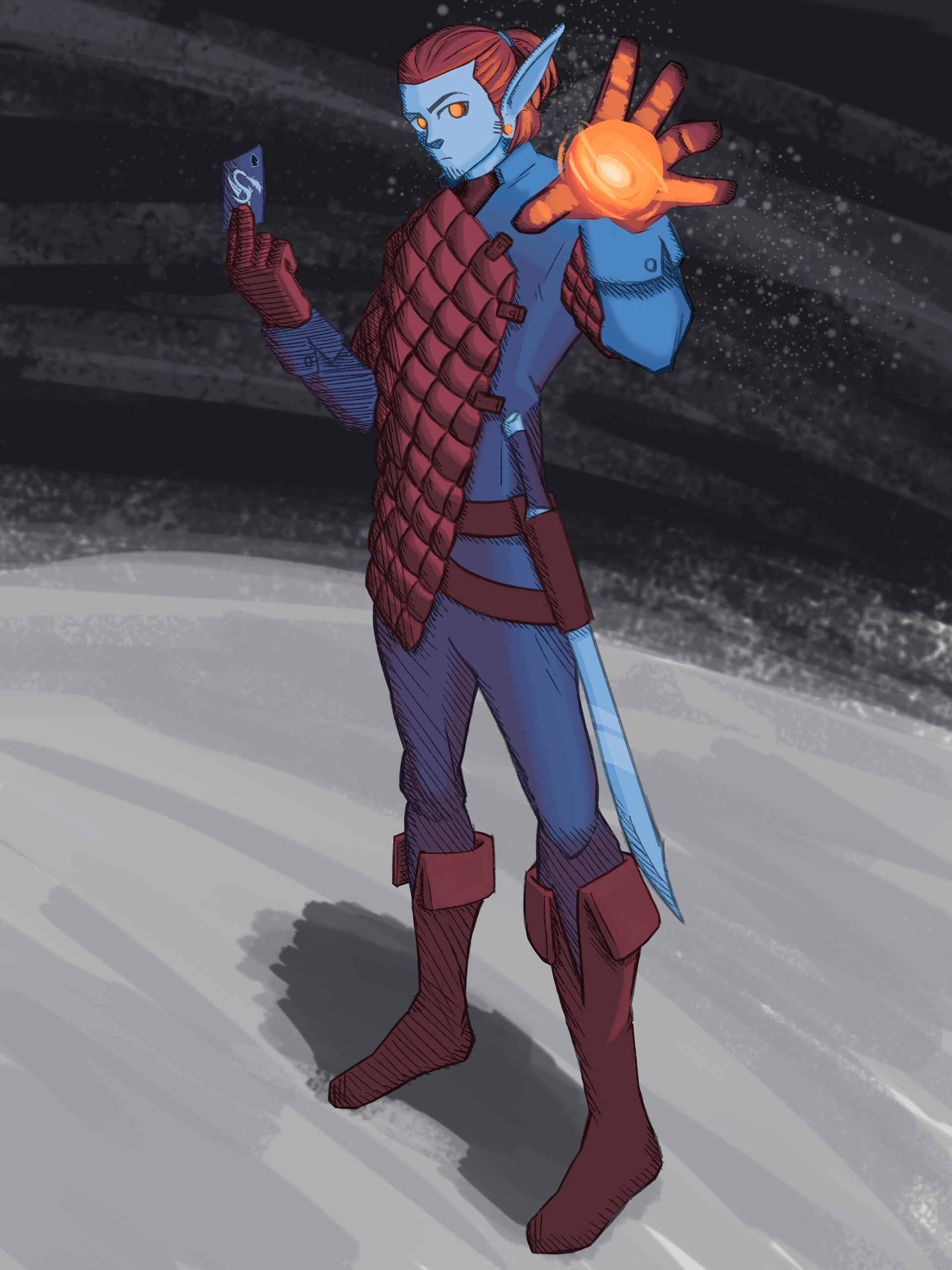 ArtStation - Elf Color Study