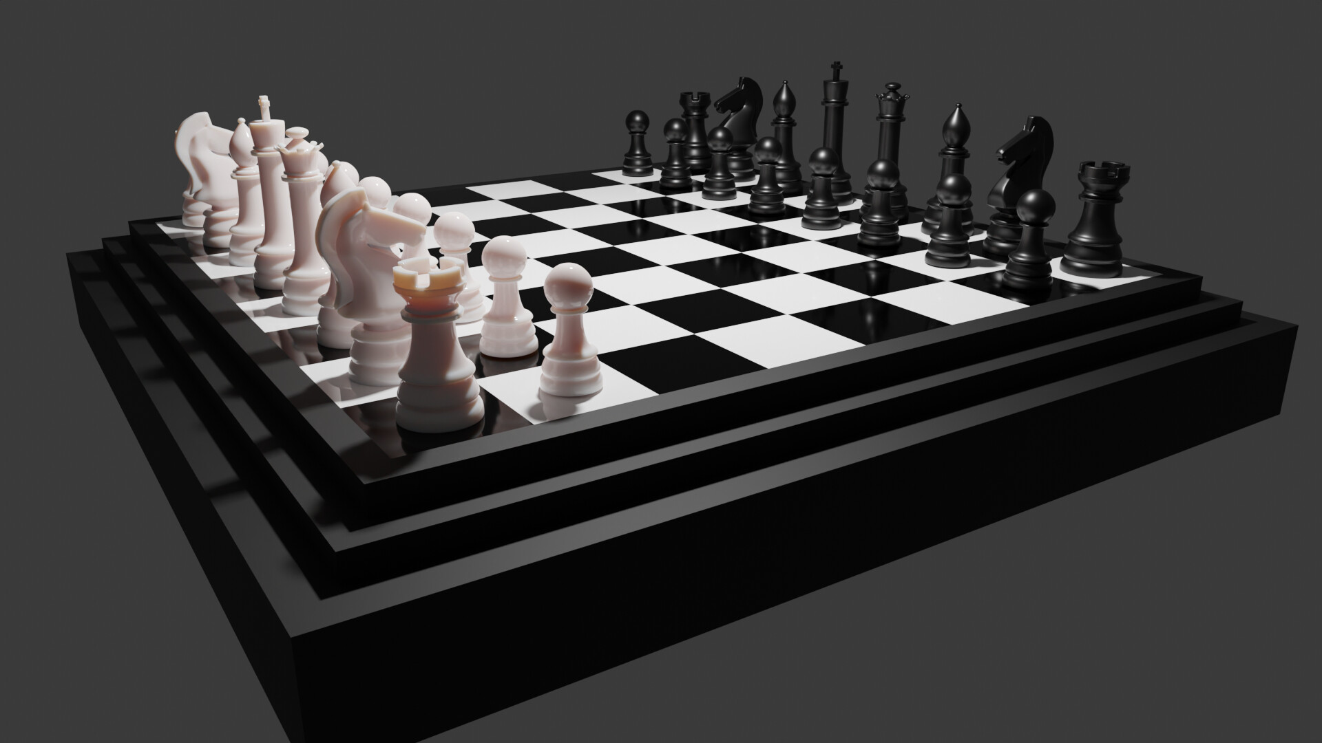 ArtStation - Chess Set