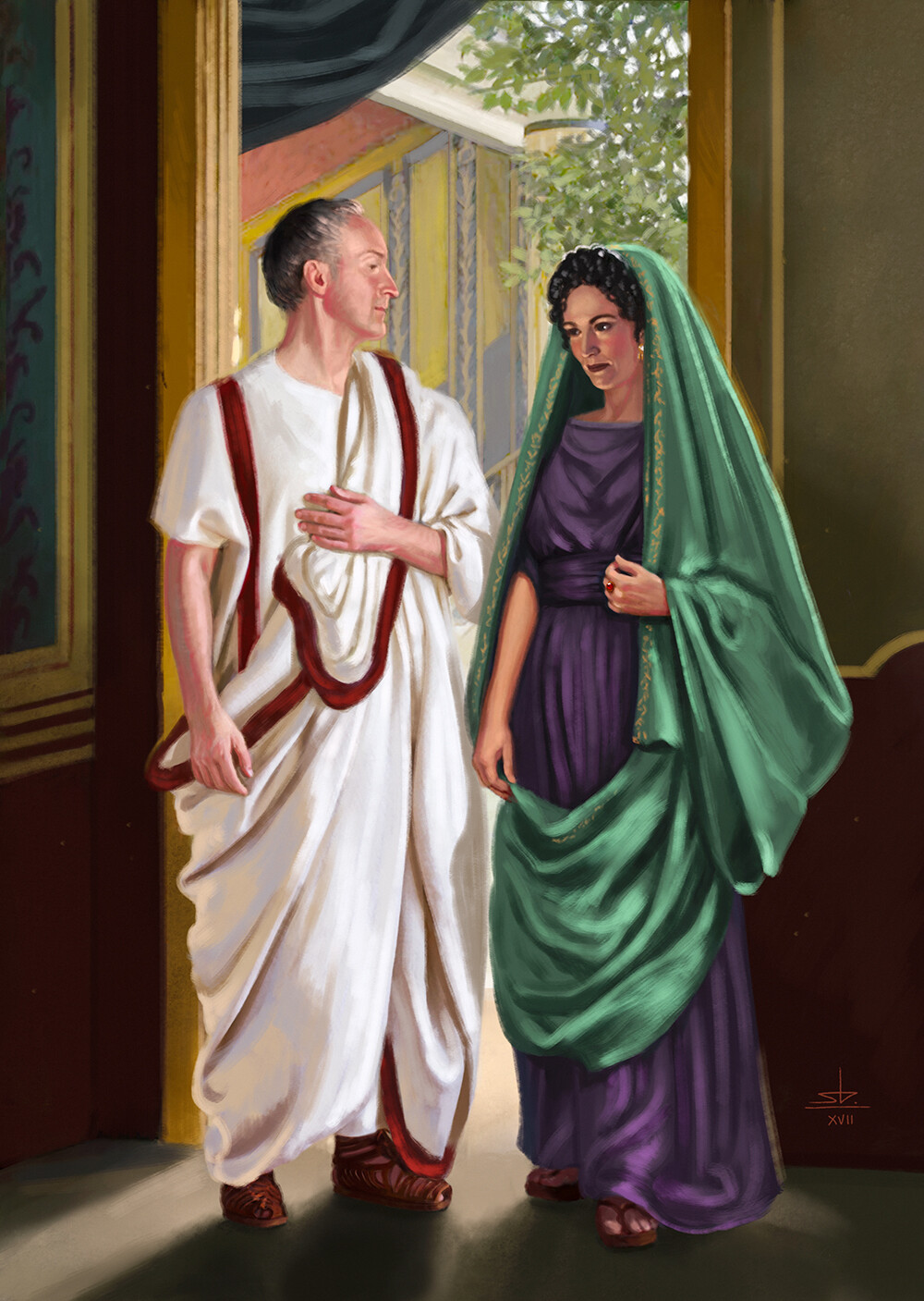 ArtStation - Tiberius and Cornelia