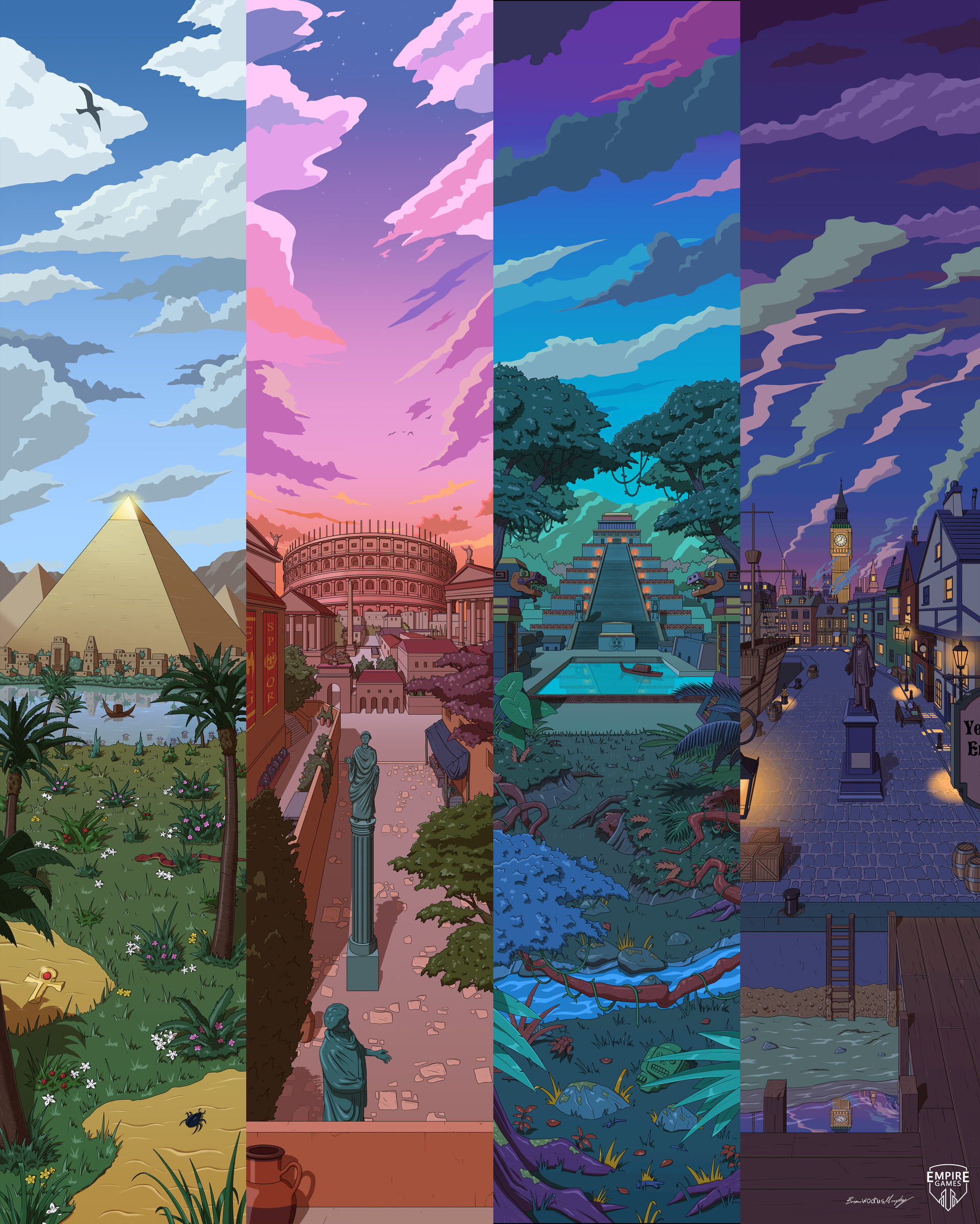 Brian J Murphy - Backgrounds