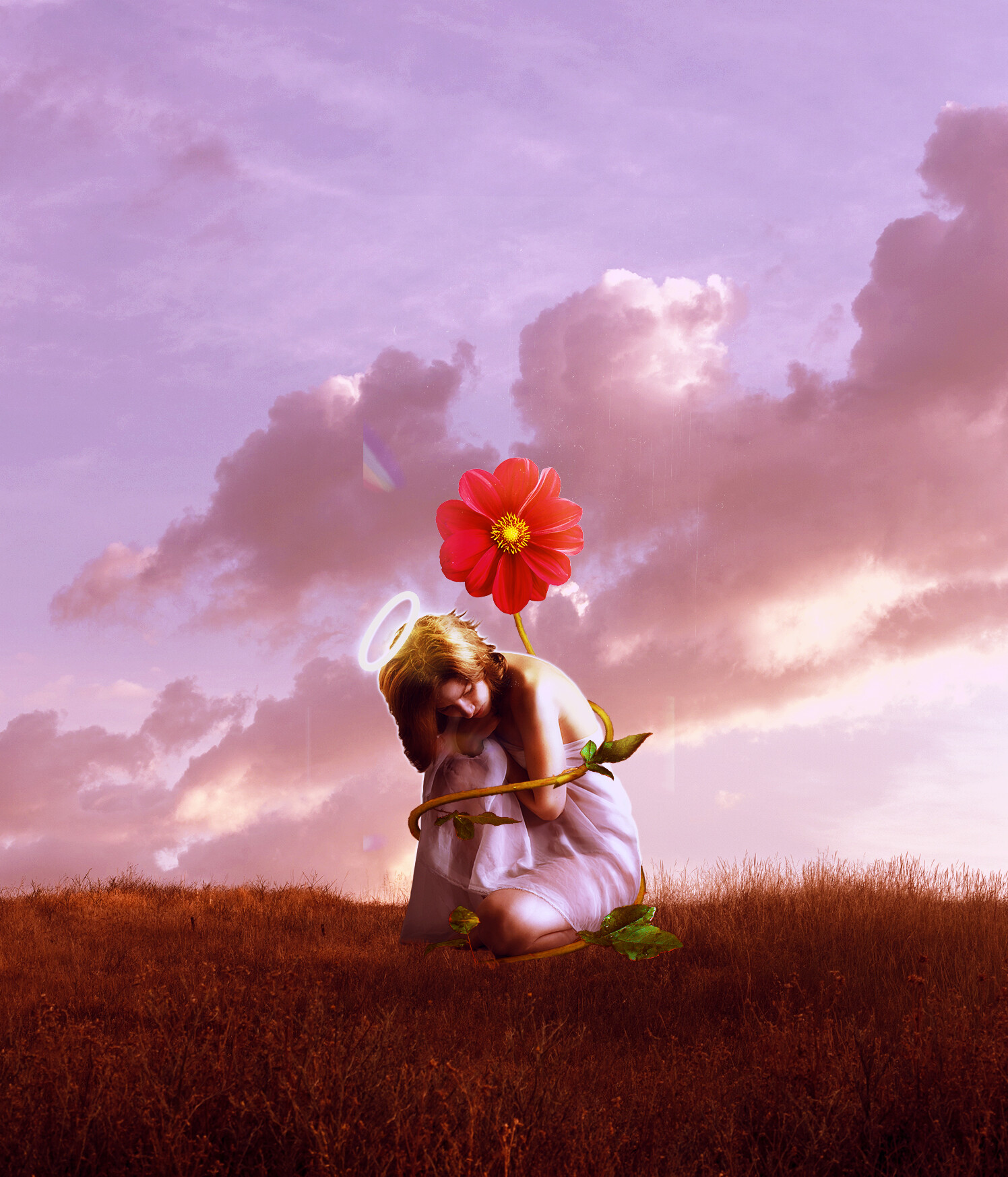 ArtStation - Roses grow from us..!