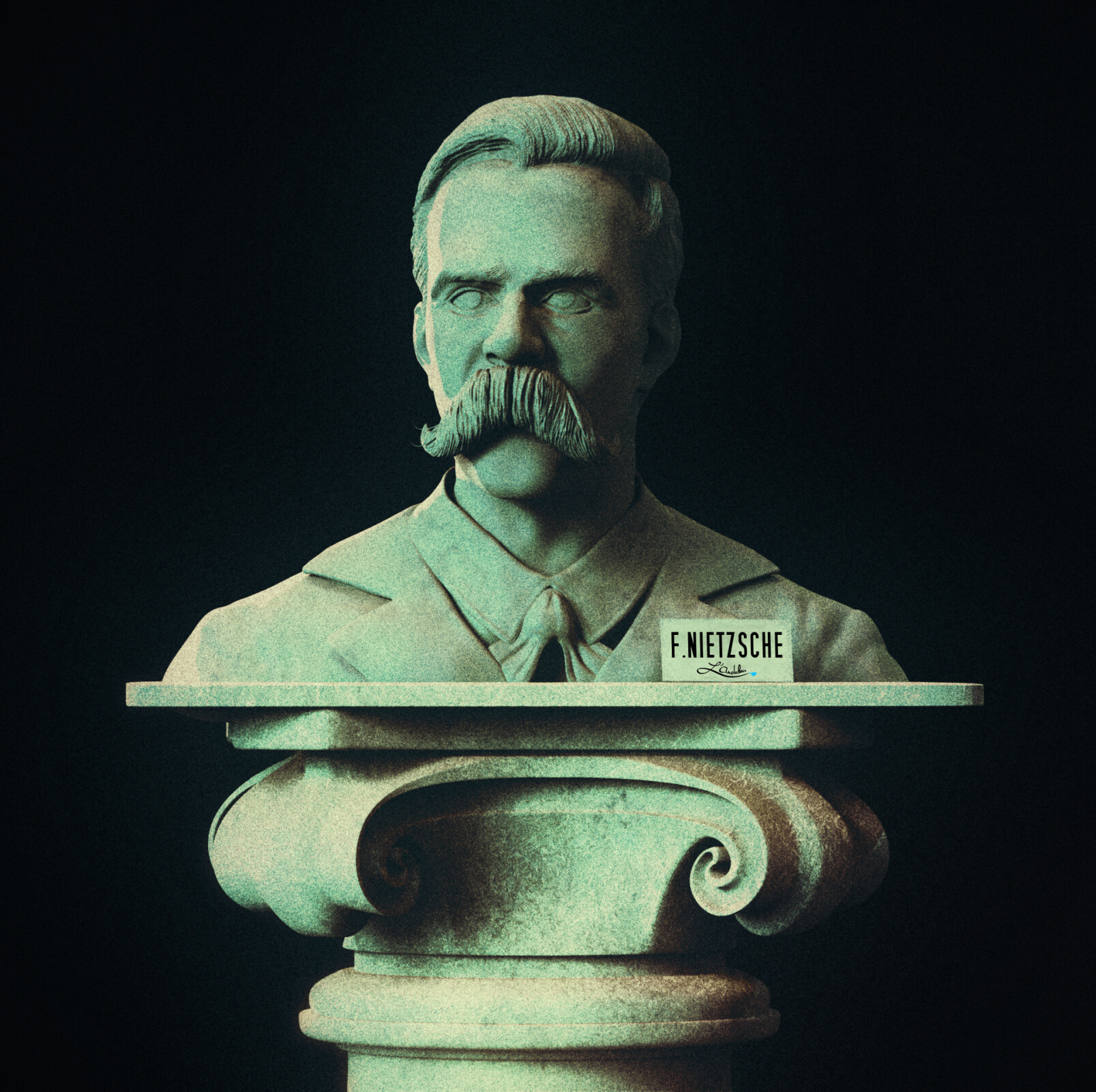 ArtStation - Friedrich Nietzsche