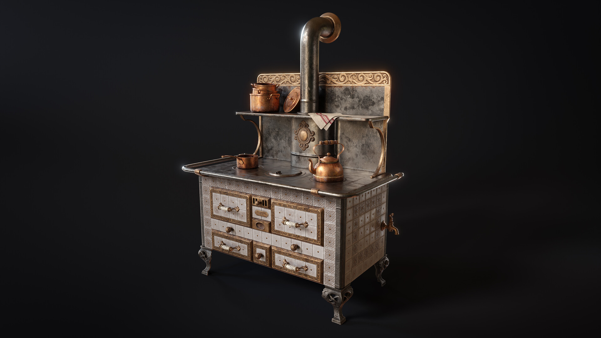 Anton Mishchenko - Vintage Stove