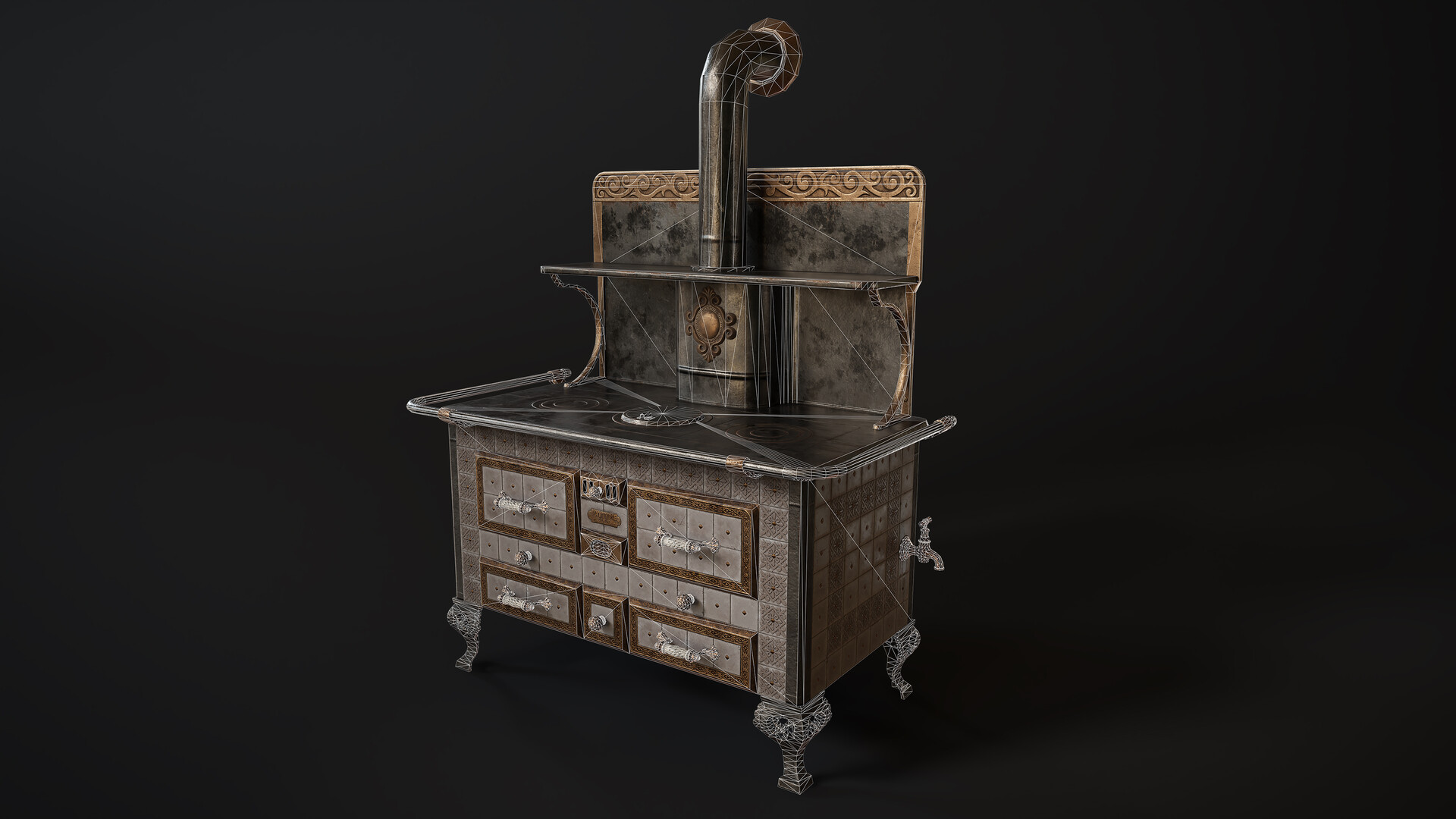 Anton Mishchenko - Vintage Stove