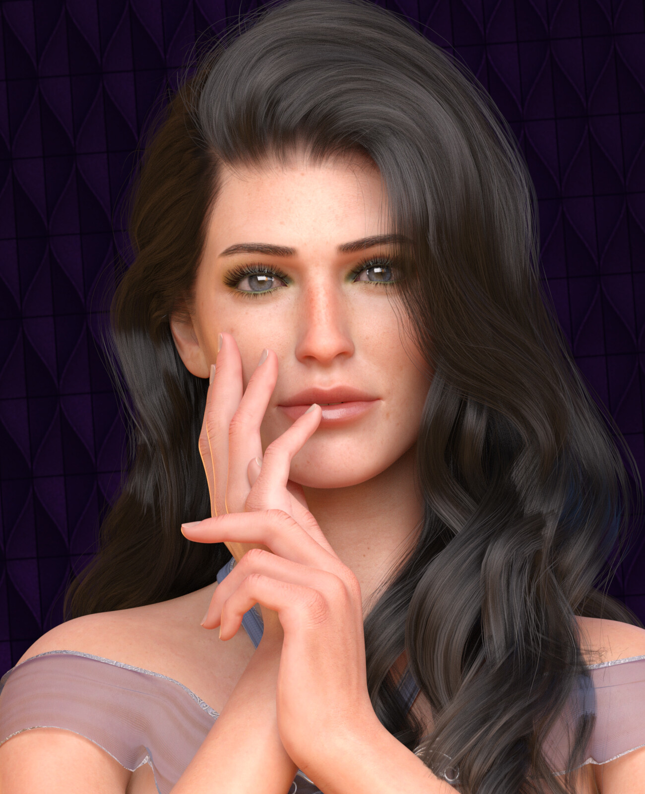 ArtStation - Braylee For Genesis 8.1 Female