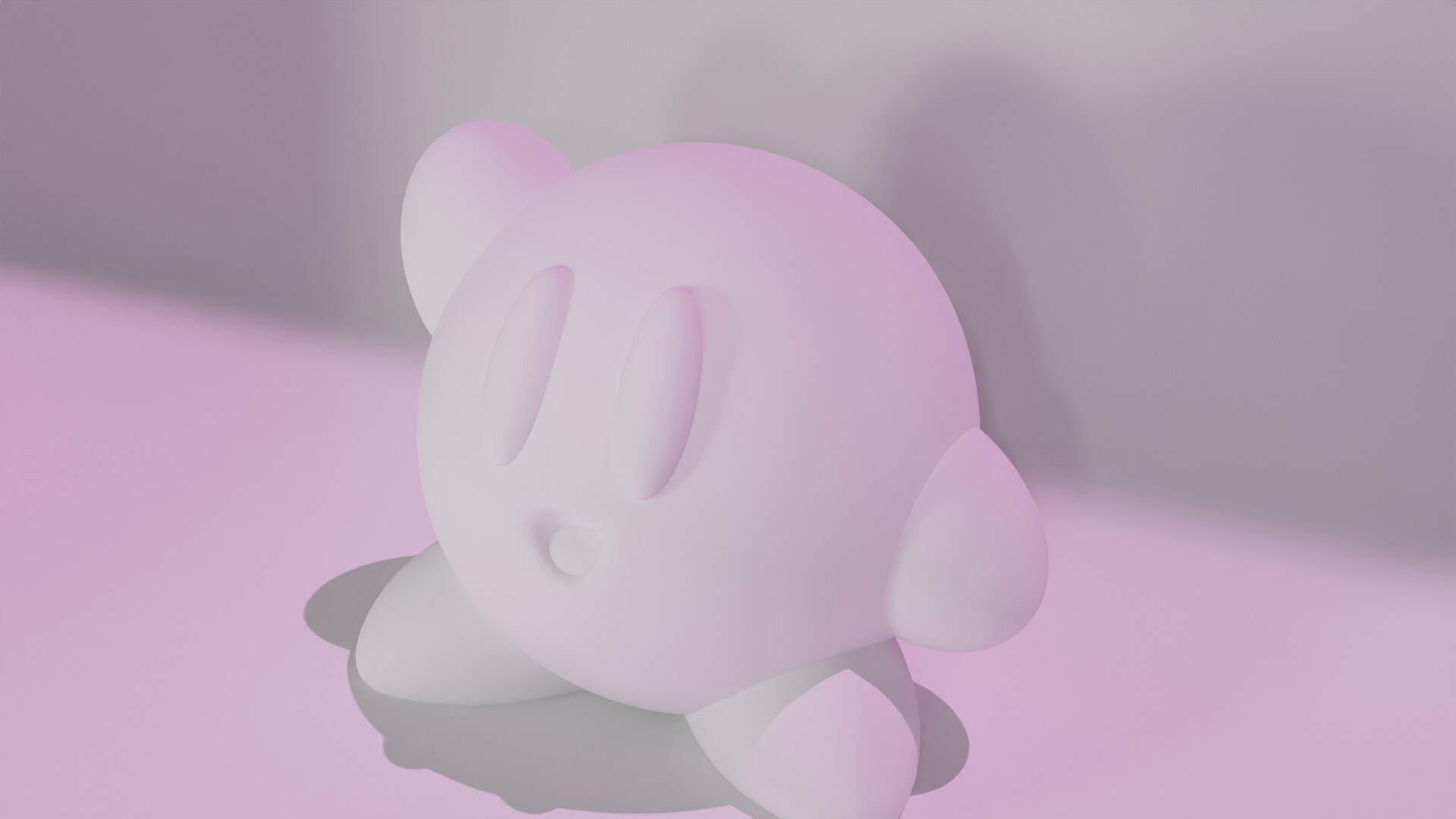 ArtStation - Kirby 3D model for impression