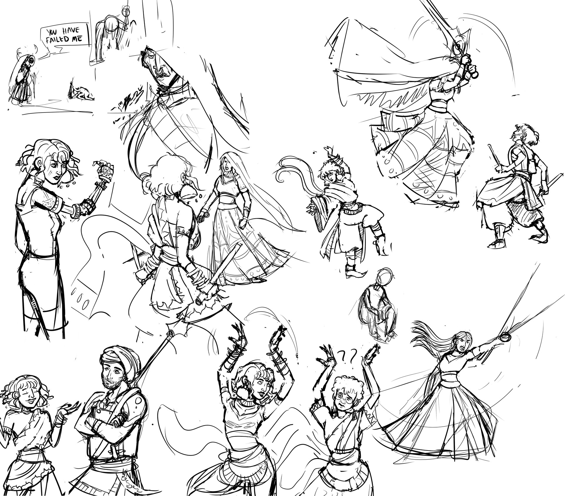 ArtStation - Story Sketches