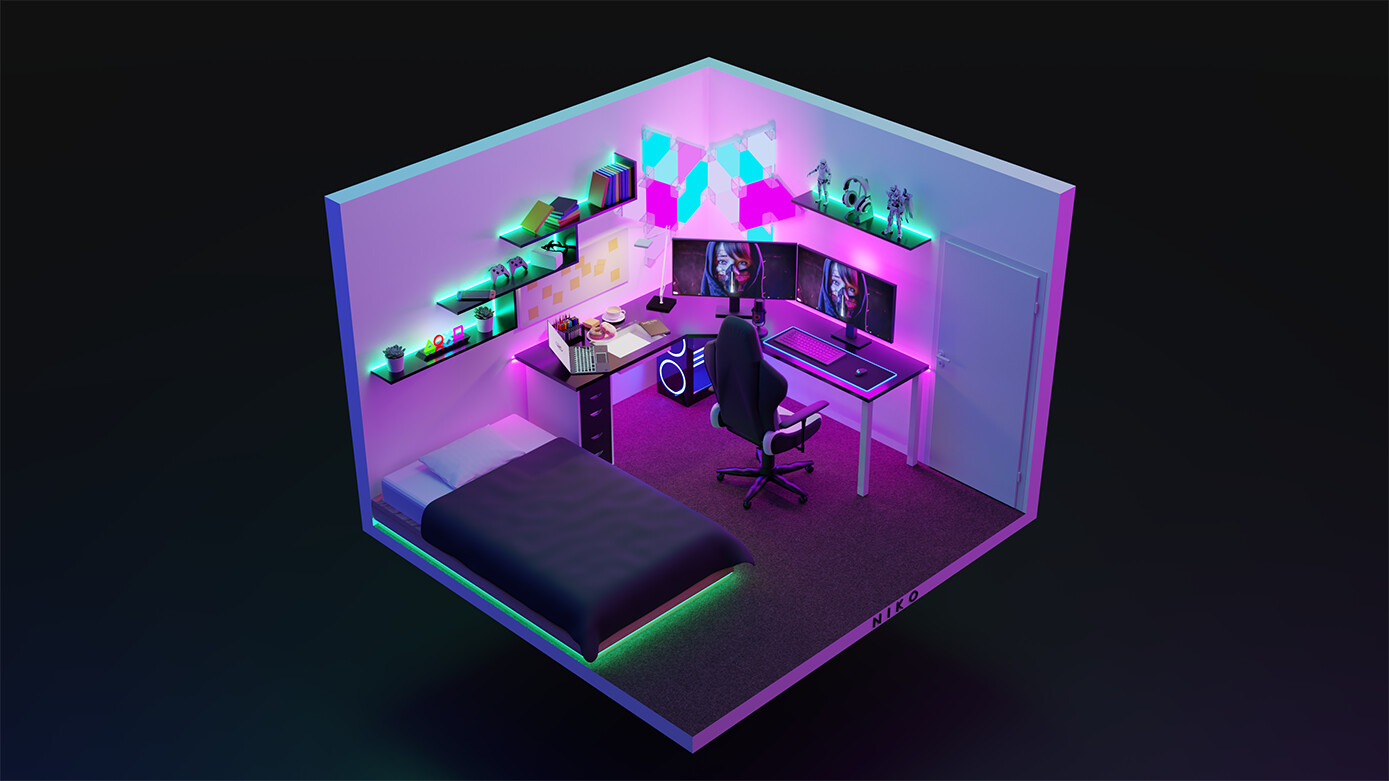 ArtStation - My Dream Room