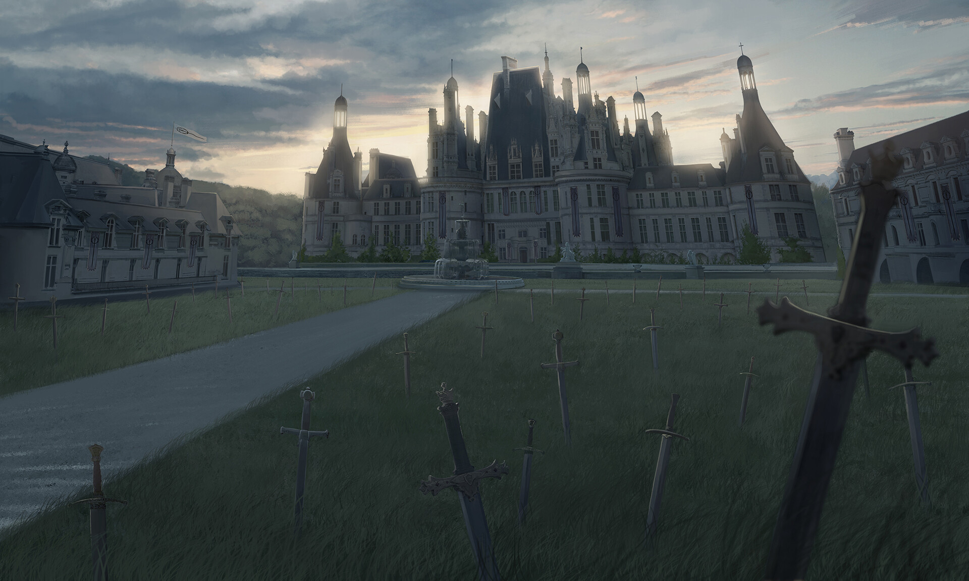 ArtStation - Garden of Swords