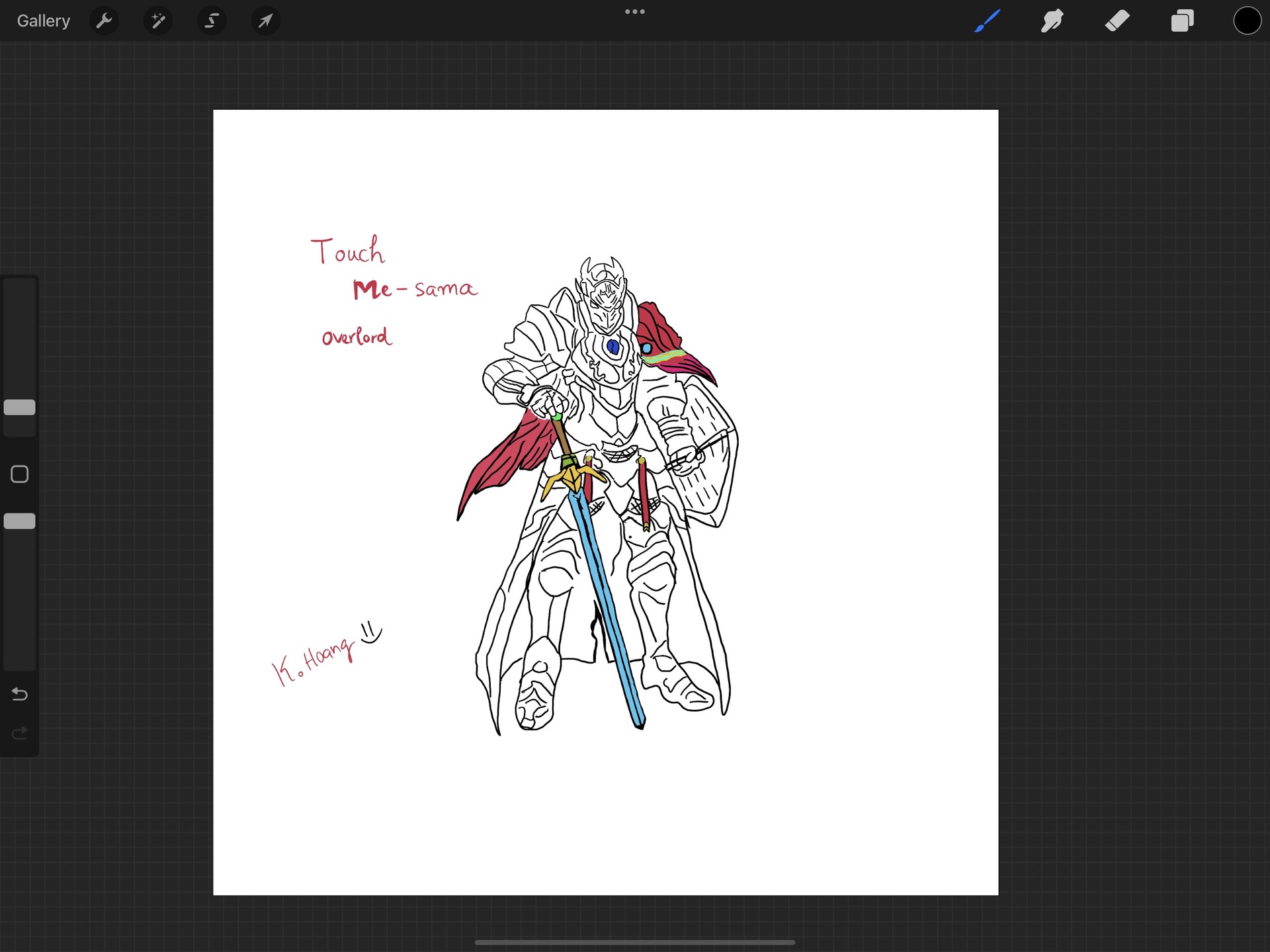 ArtStation - Touch Me Sama From Overlord