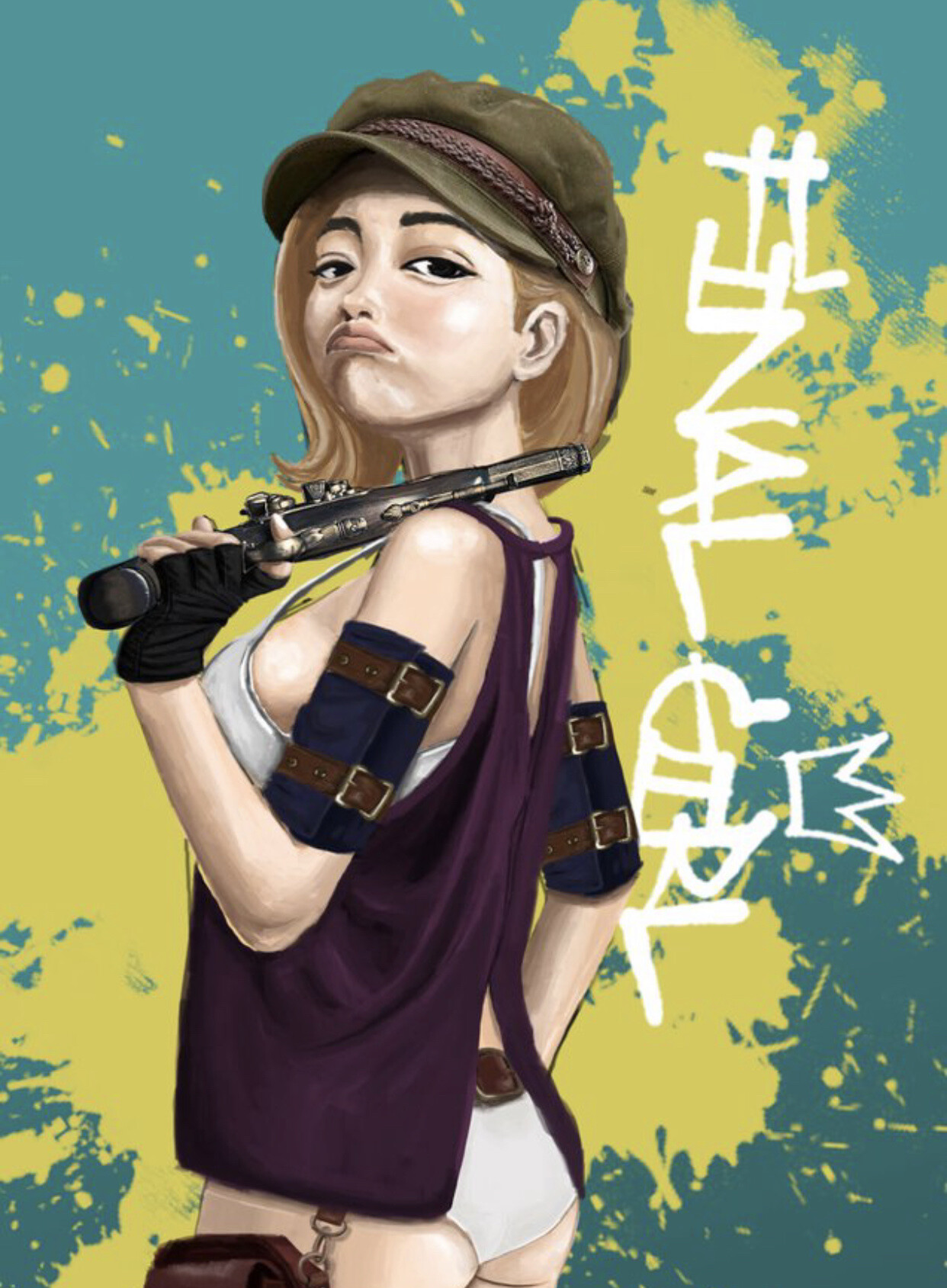 ArtStation - Final girl project