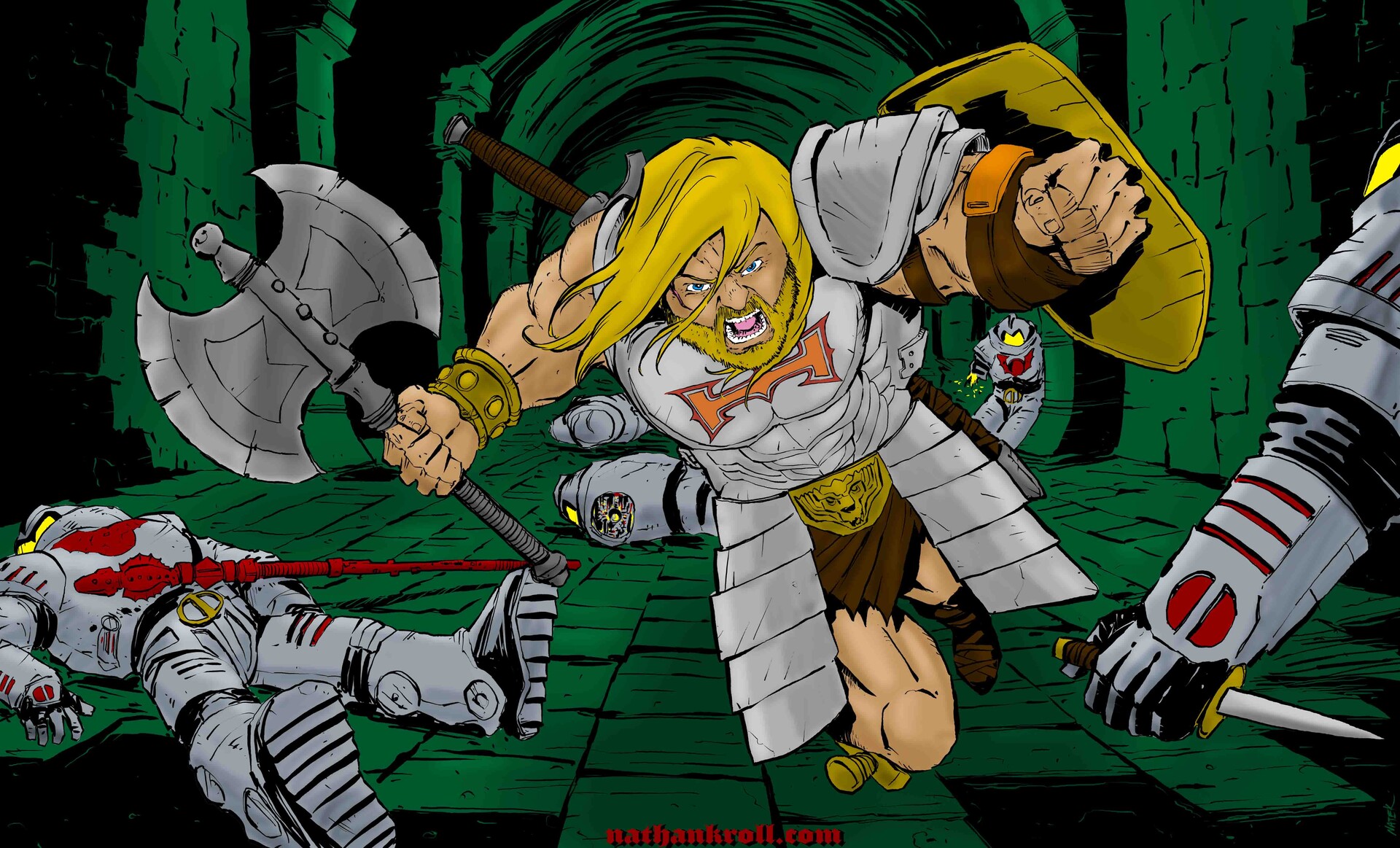 ArtStation - New Eternia Battle Armor He-Man