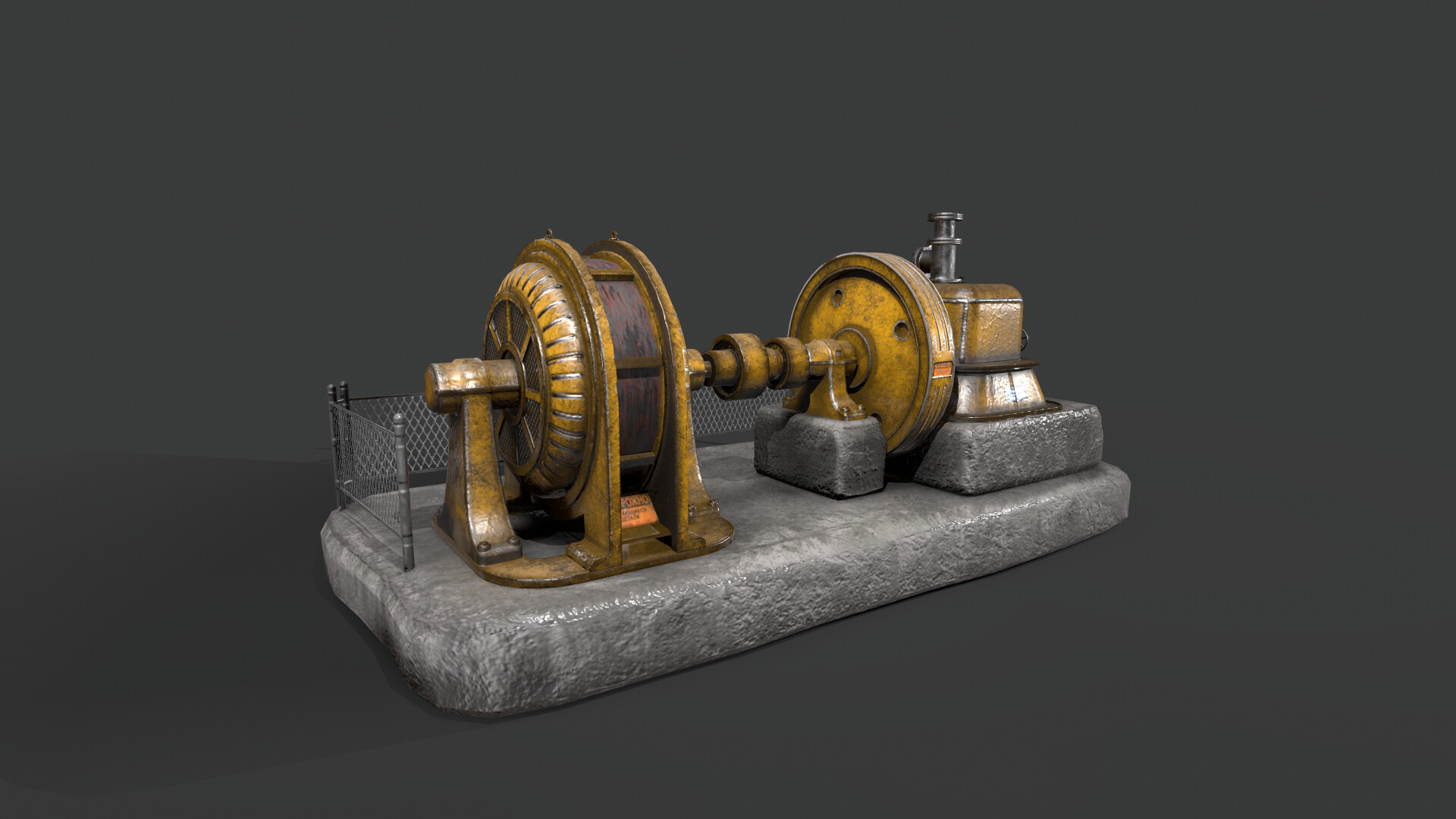 ArtStation - water turbine