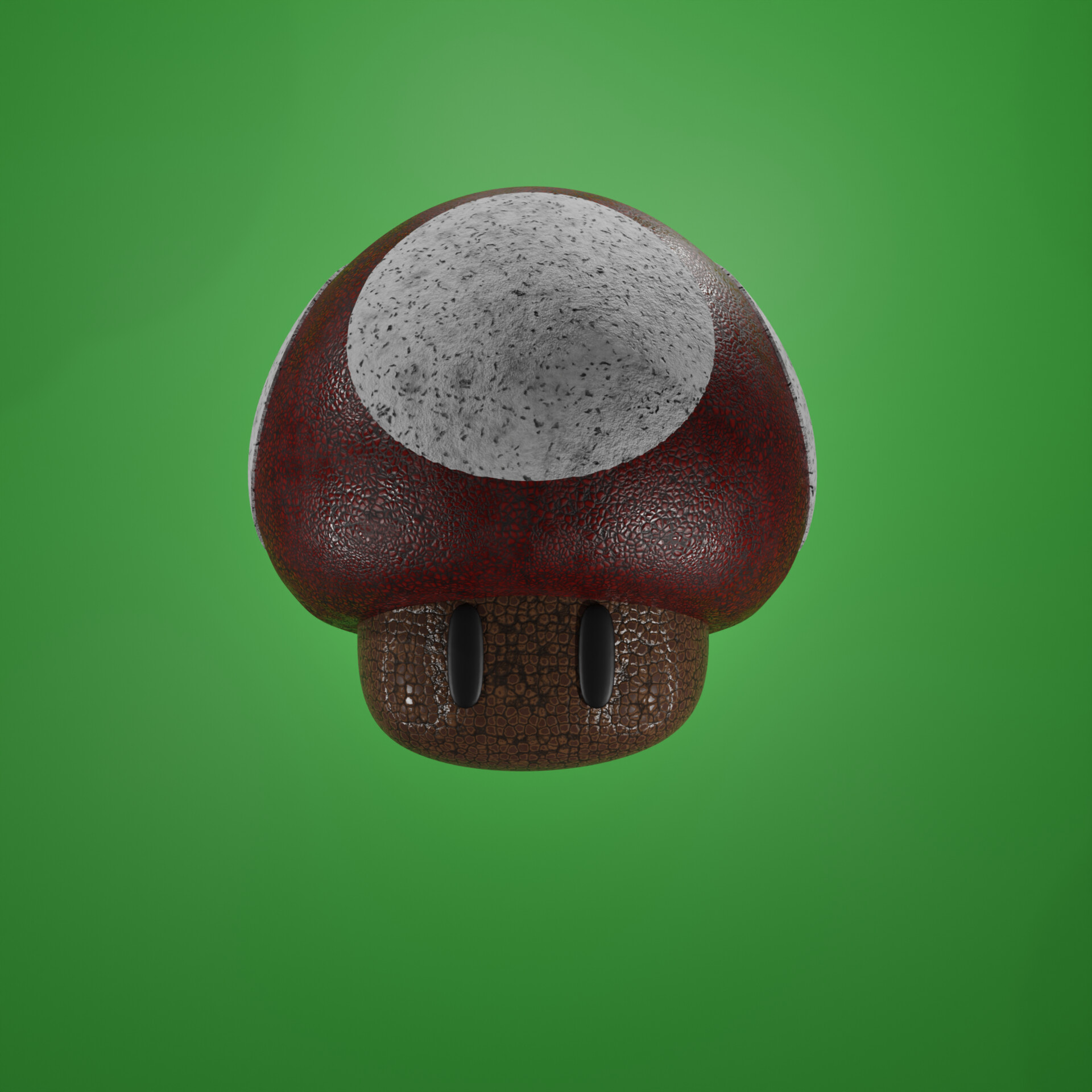 ArtStation - Organic Super Mario Bros Mushroom