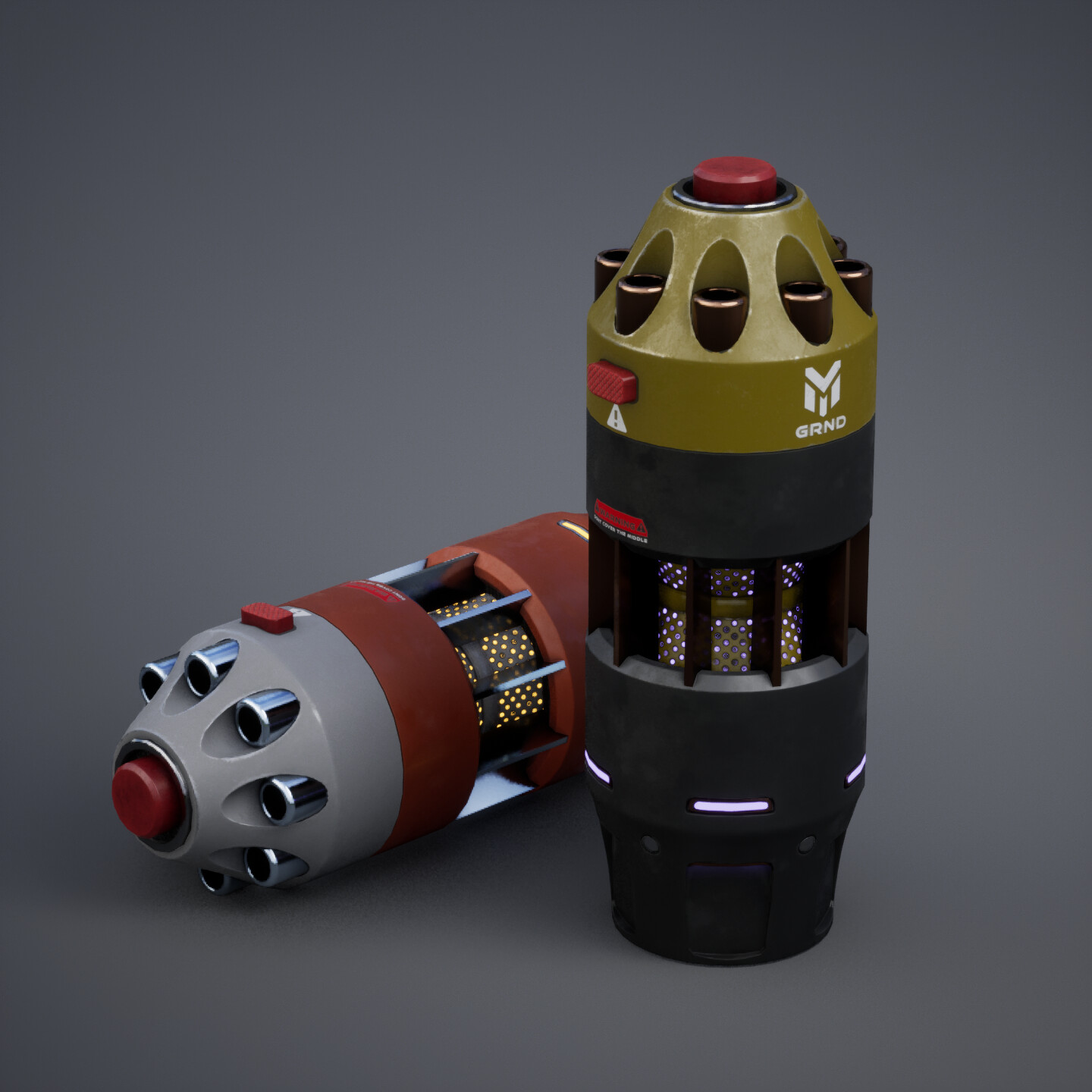 Martin Nagy - Futuristic Grenades