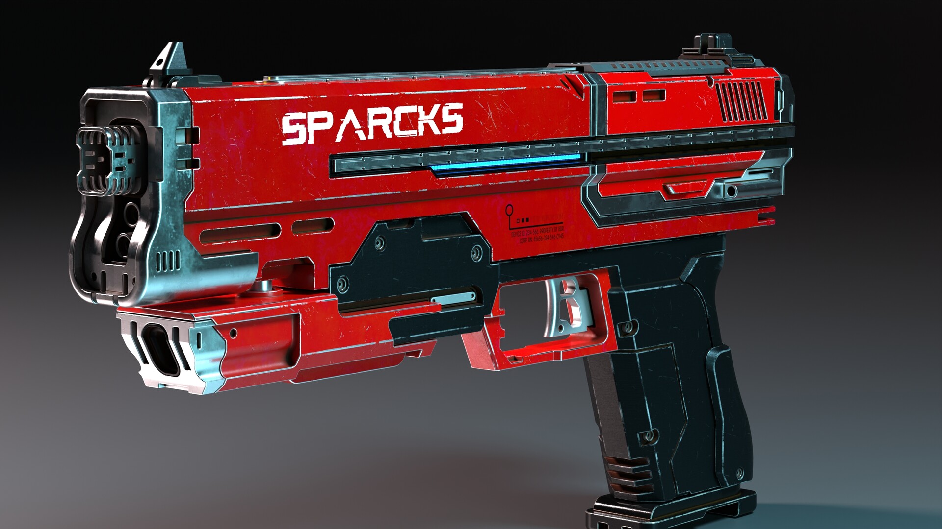 Lav Sharma - SCI -FI Handgun