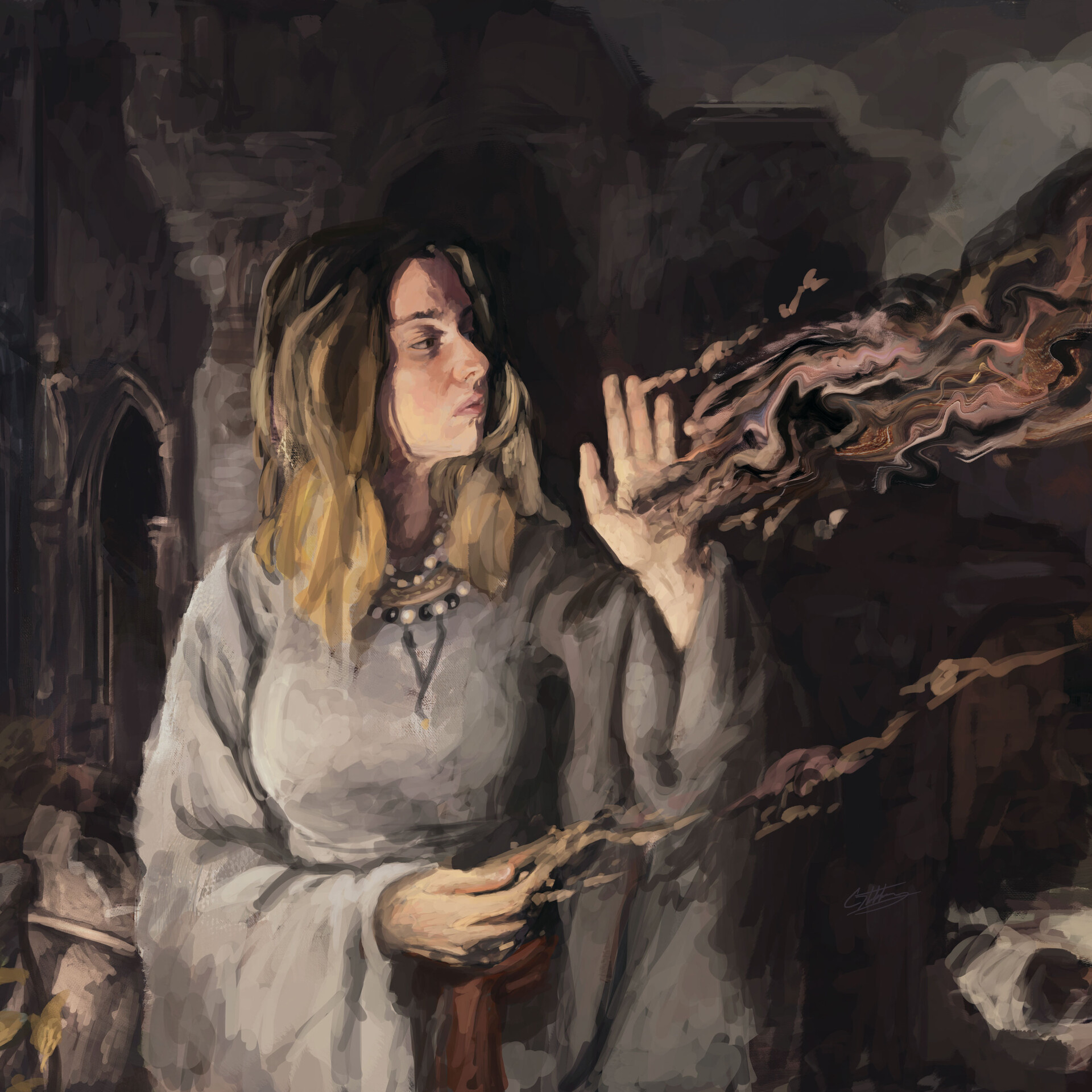 distortion a level art