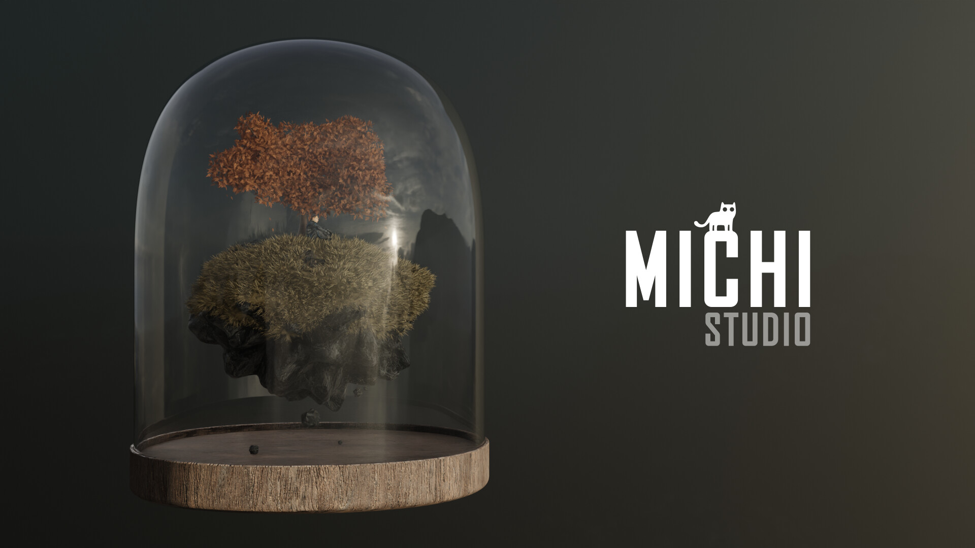ArtStation - Blender - Floating Rock