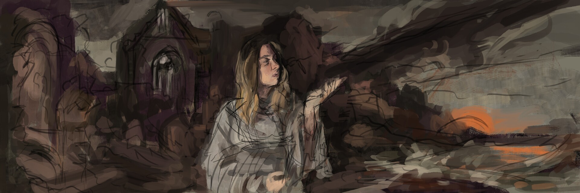 distortion a level art