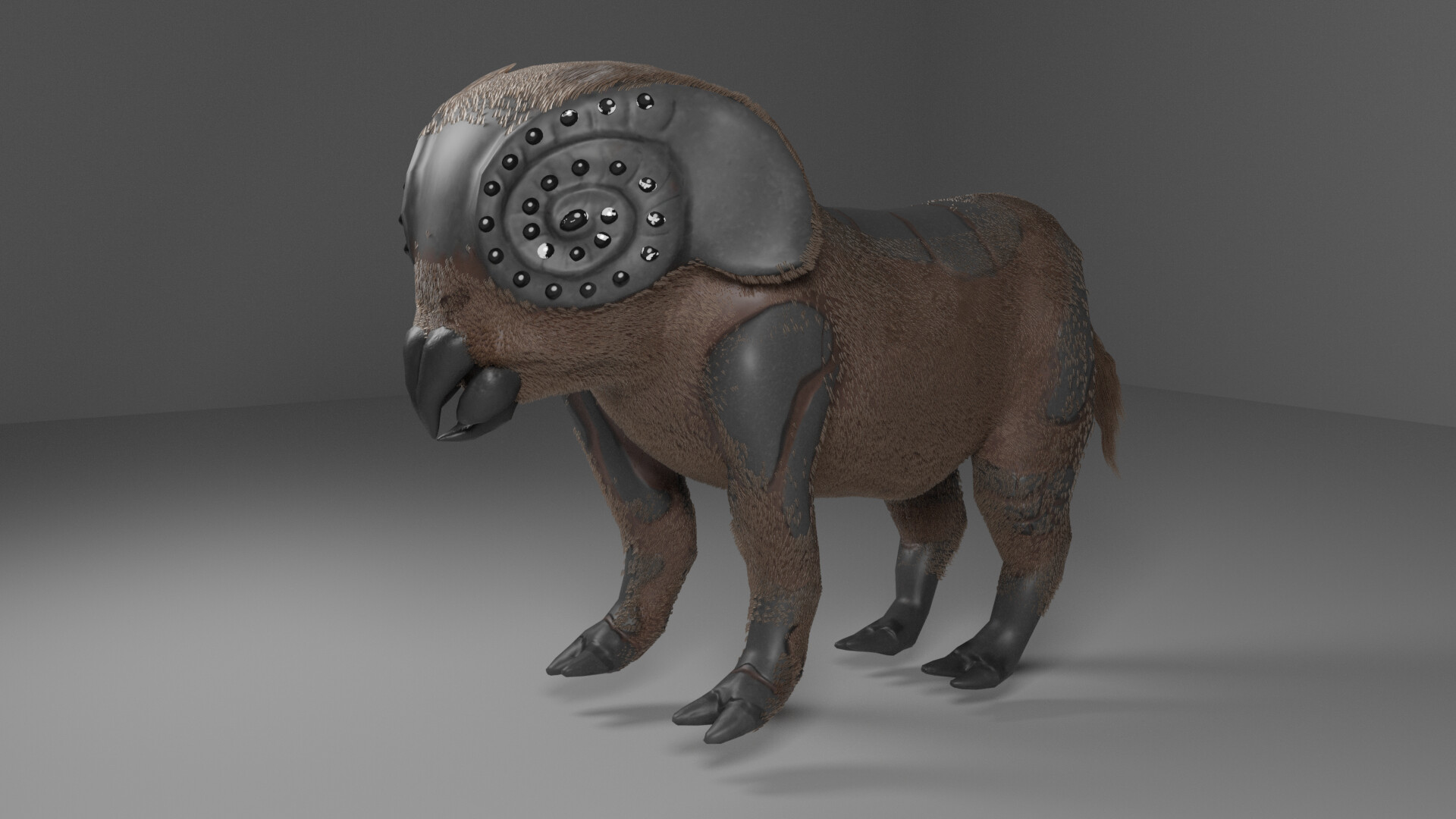 ArtStation - Buffalo new creature