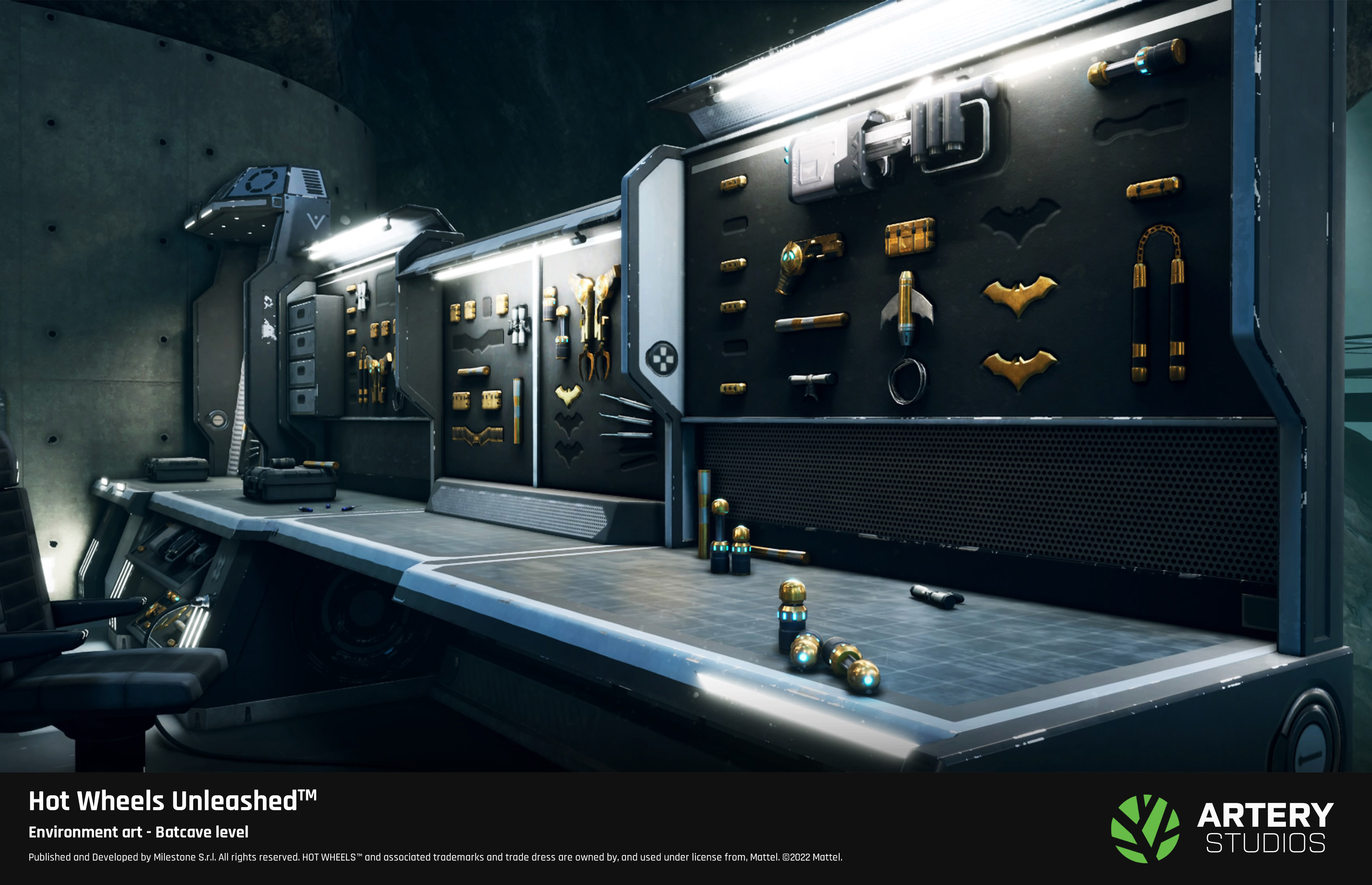 art service provider - Batcave level