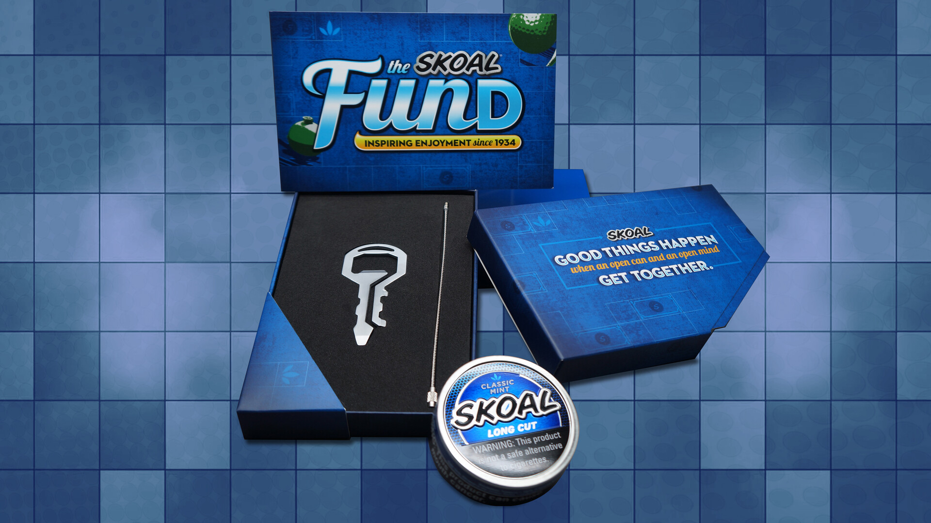 ArtStation - Packaging Mailer - Skoal Key (Bottle Opener, Screwdriver ...