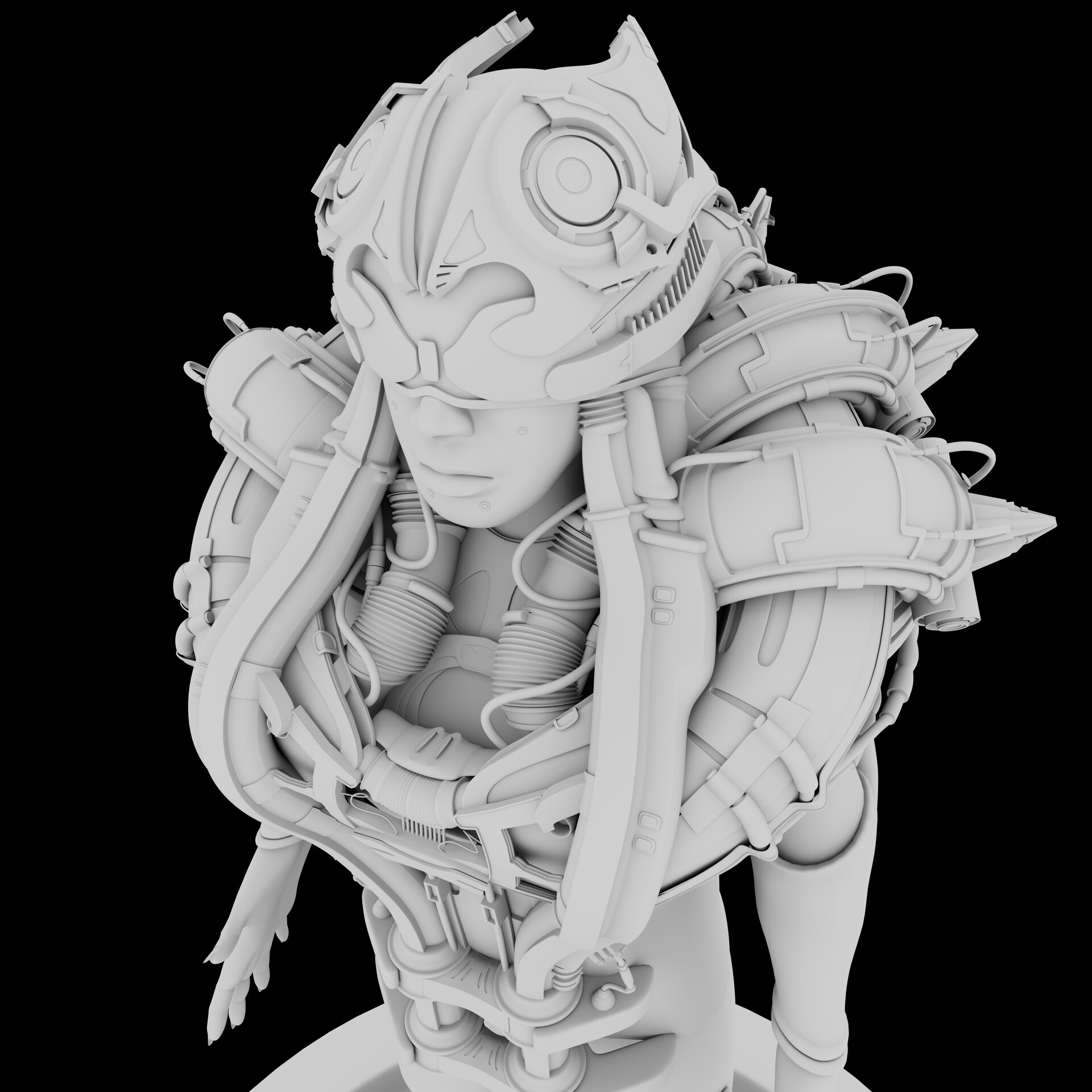 ArtStation - Cyber Clays ( Kryton ) model