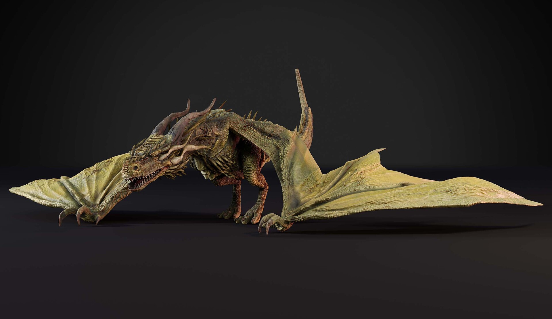 ArtStation - Ziken Dragon